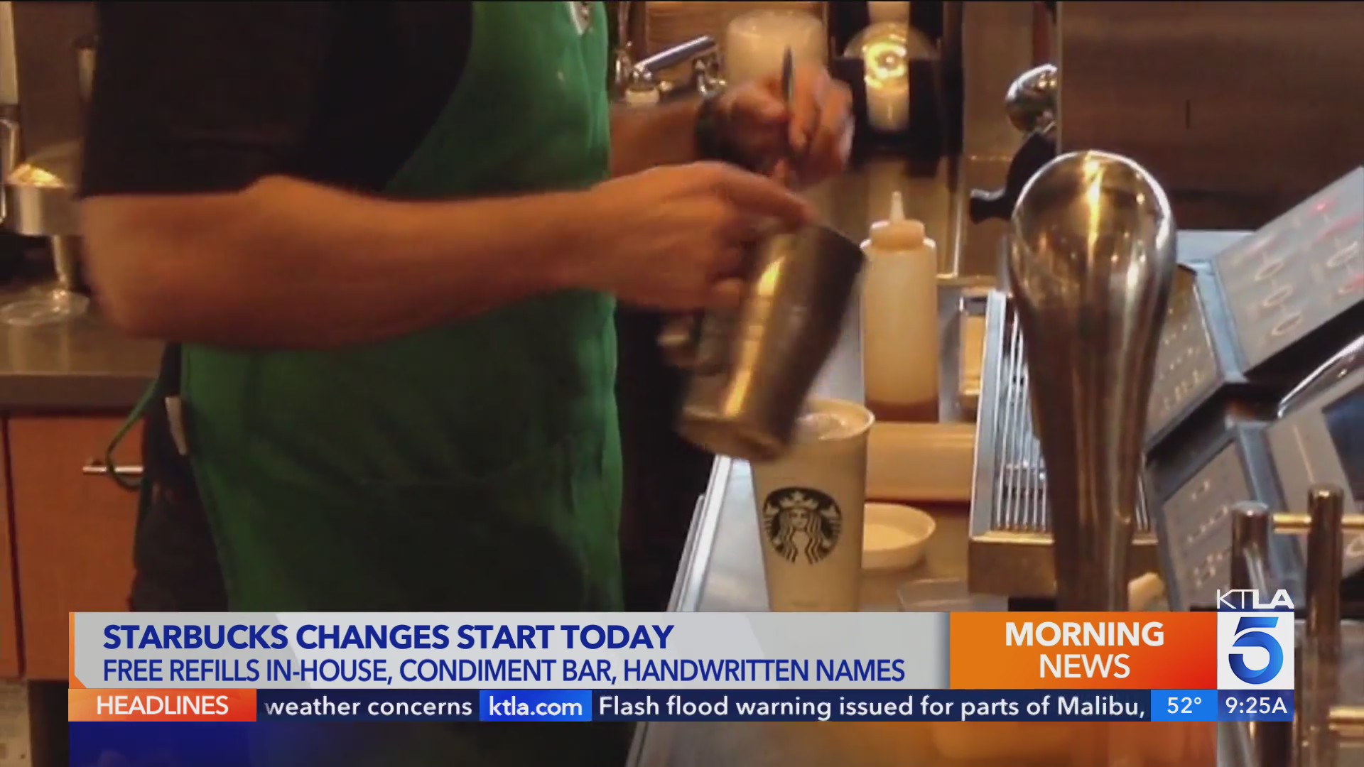 Starbucks offering free refills to all customers, bringing back ...