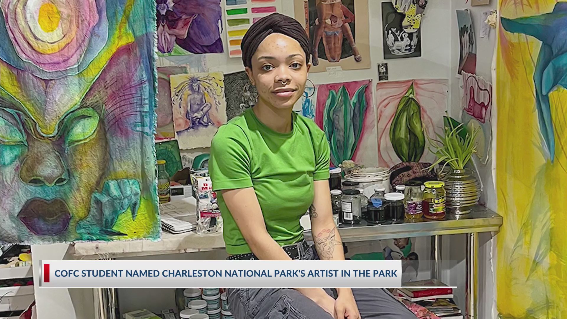 College of Charleston student named Charleston National Park’s Artist ...