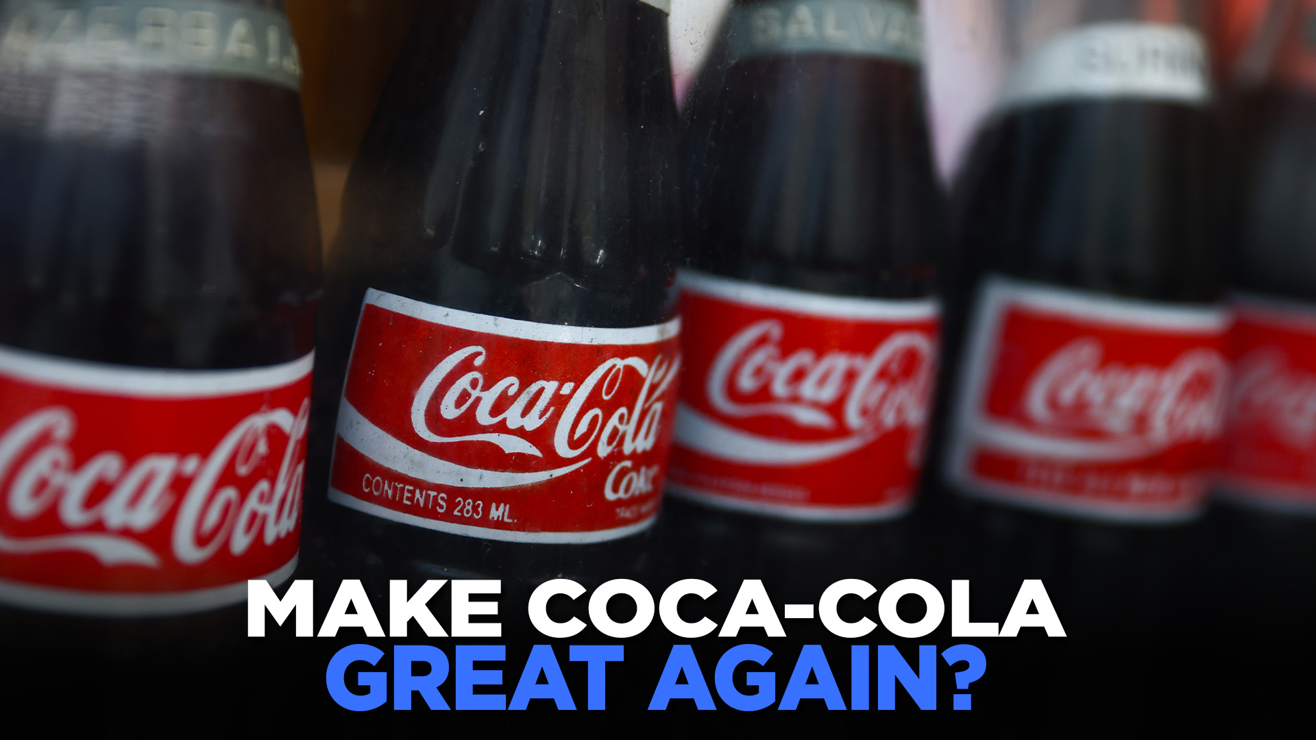 Make American Coke Great Again? Trump Says Soda Sold In The US Will Use ...