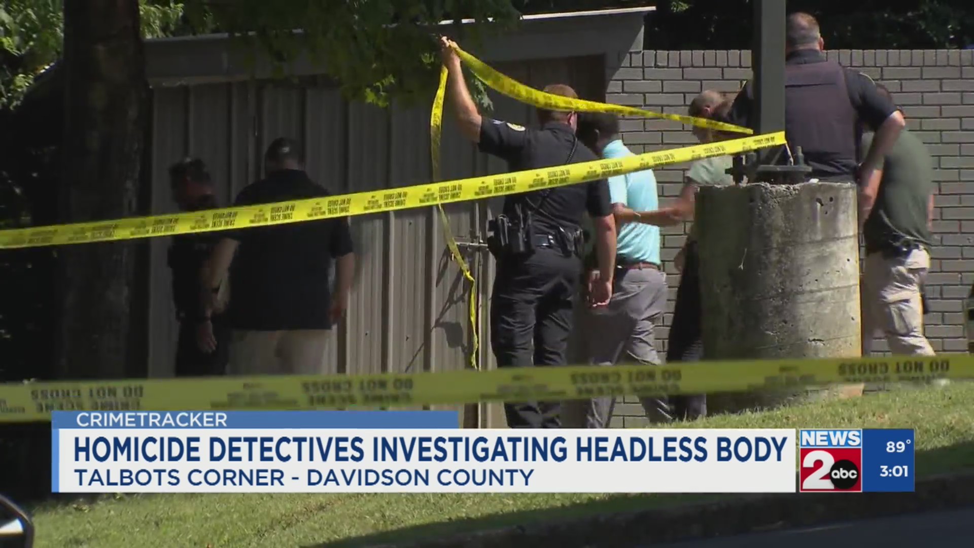 Metro homicide detectives investigating headless body – WKRN News 2