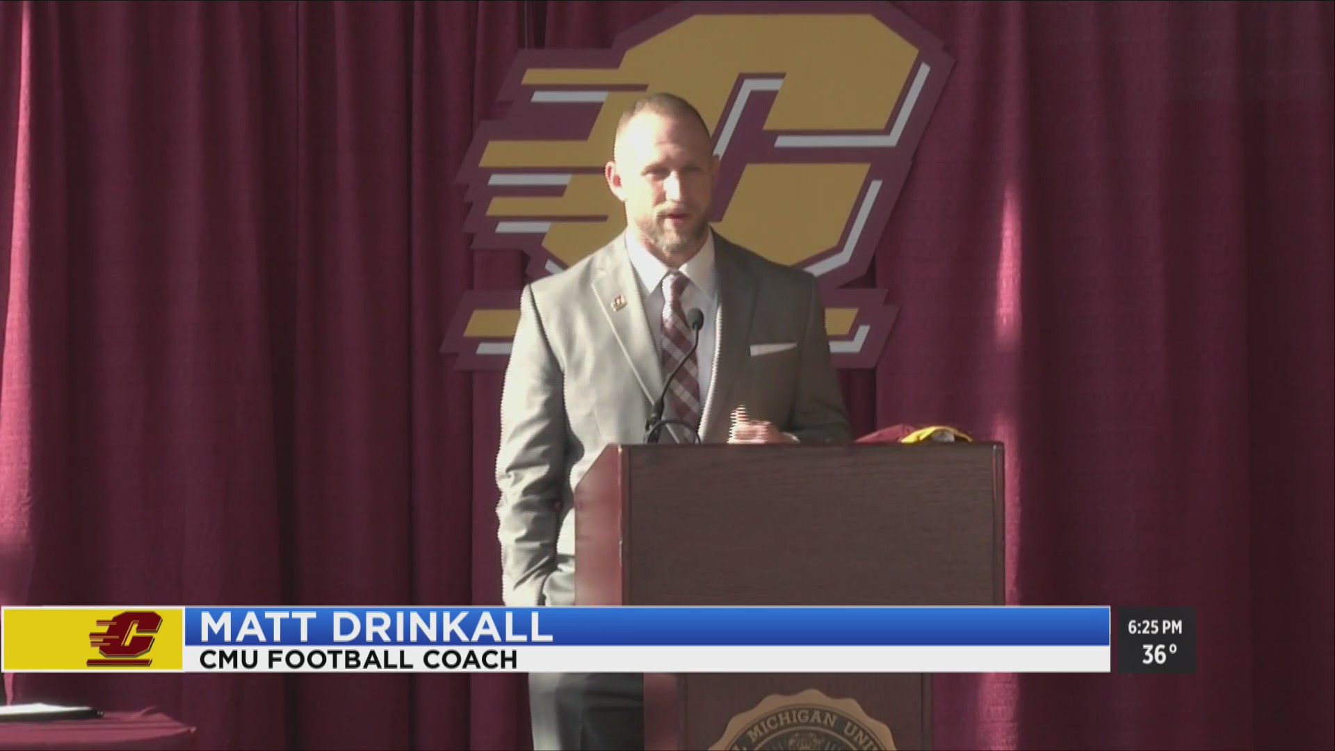 Matt Drinkall takes over at CMU – WHNT.com