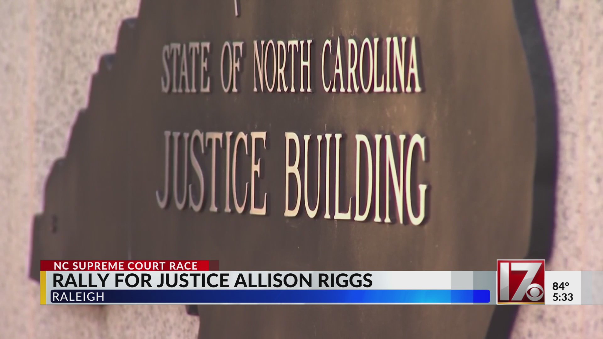 Rally for Justice Allison Riggs – CBS17.com