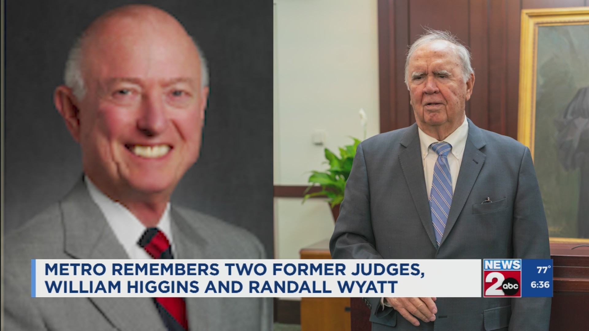 Metro remembers former judges William Higgins, Randall Wyatt – WKRN News 2