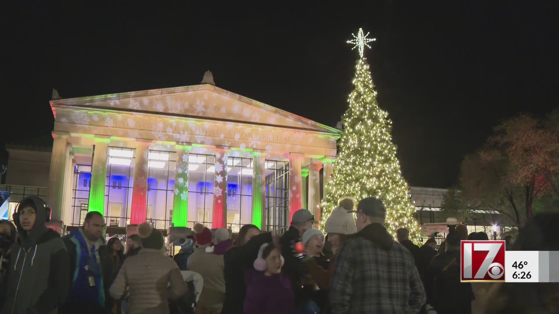 Raleigh Christmas tree lighting – CBS17.com