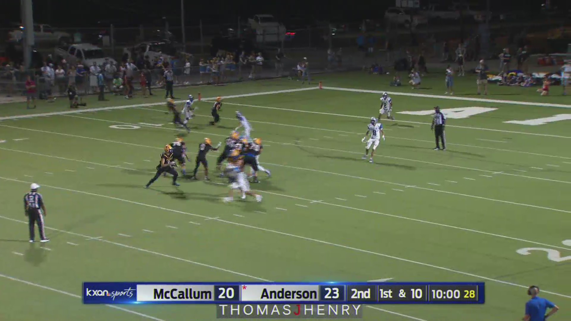 Anderson’s Max Gerlich 15-yard TD pass to Zayden Sharp – KXAN Austin