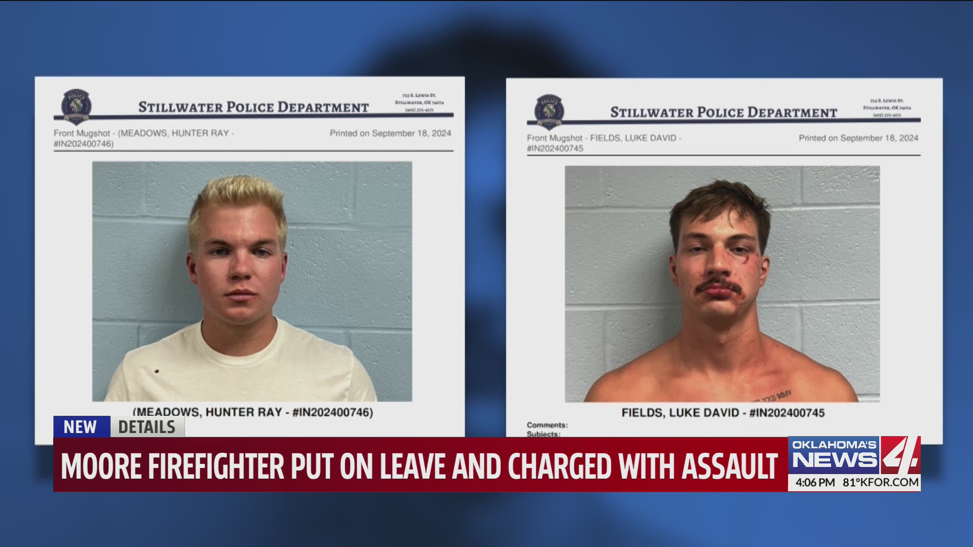 Moore Firefighter put on leave and charged with assault – KFOR.com ...