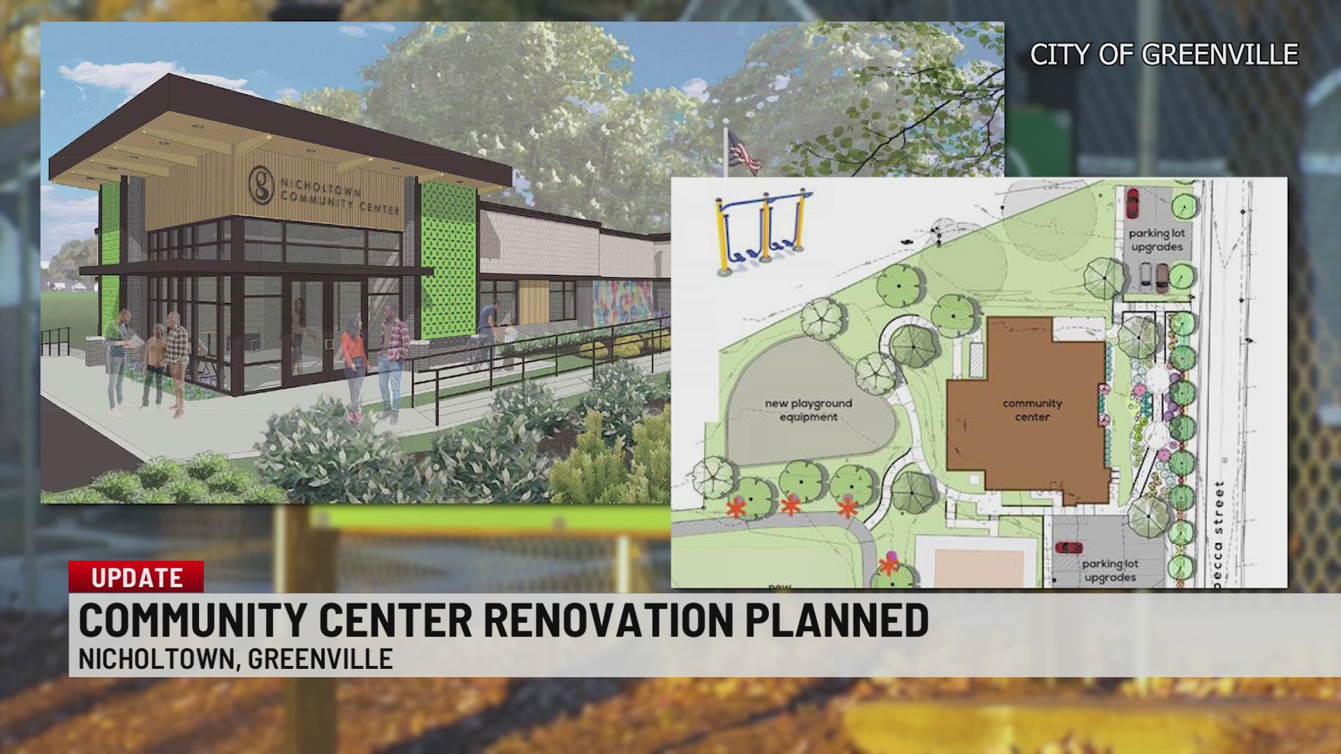 Renovation of Greenville community center to begin in spring – WSPA 7NEWS