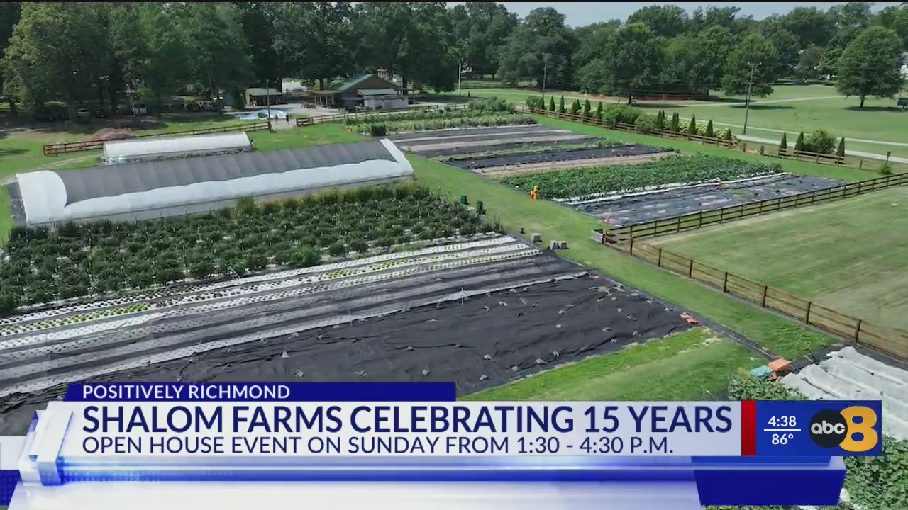 Join Shalom Farms for 15th anniversary open house – WRIC ABC 8News