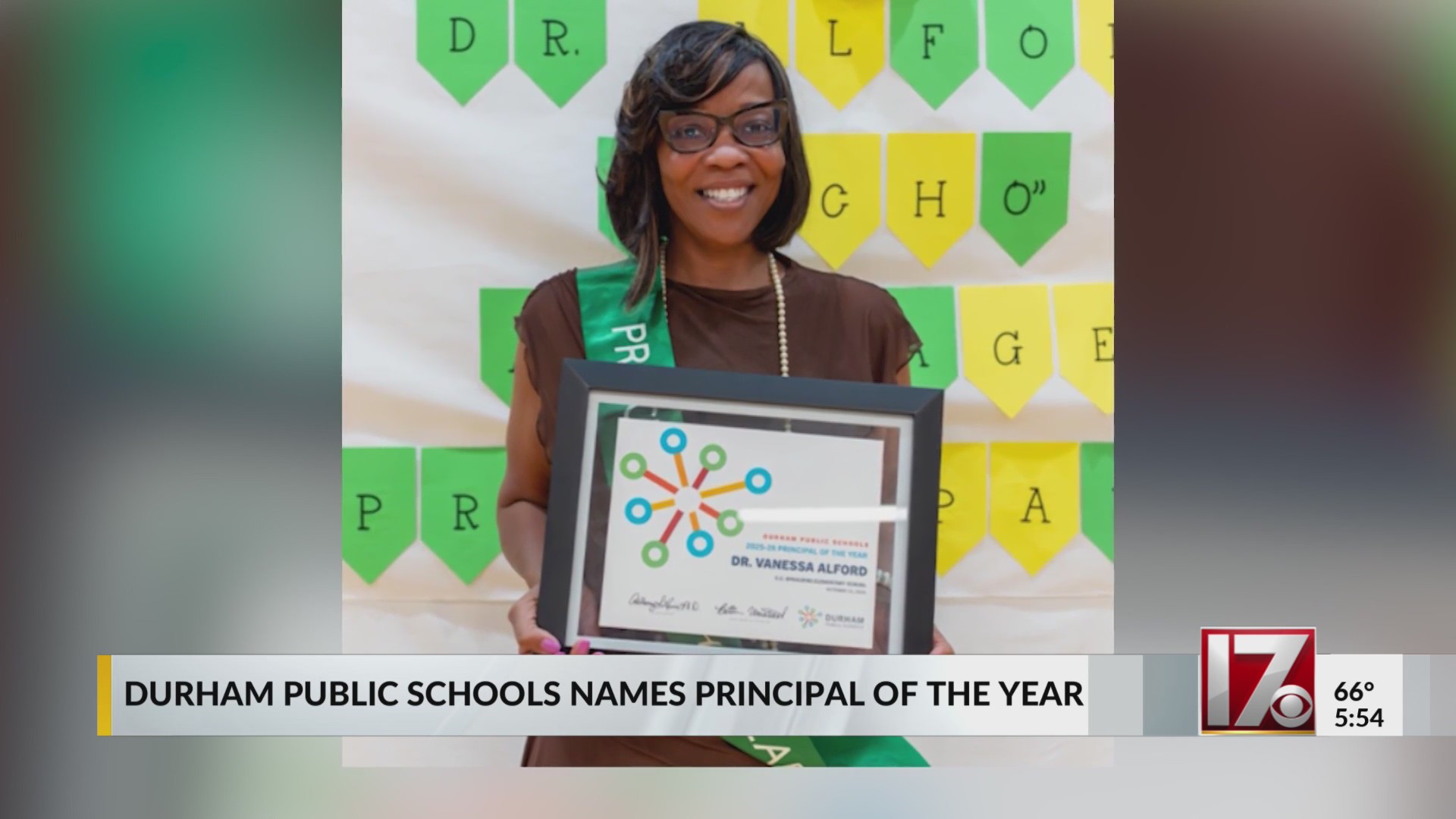 Durham Public Schools names Principal of the Year – CBS17.com