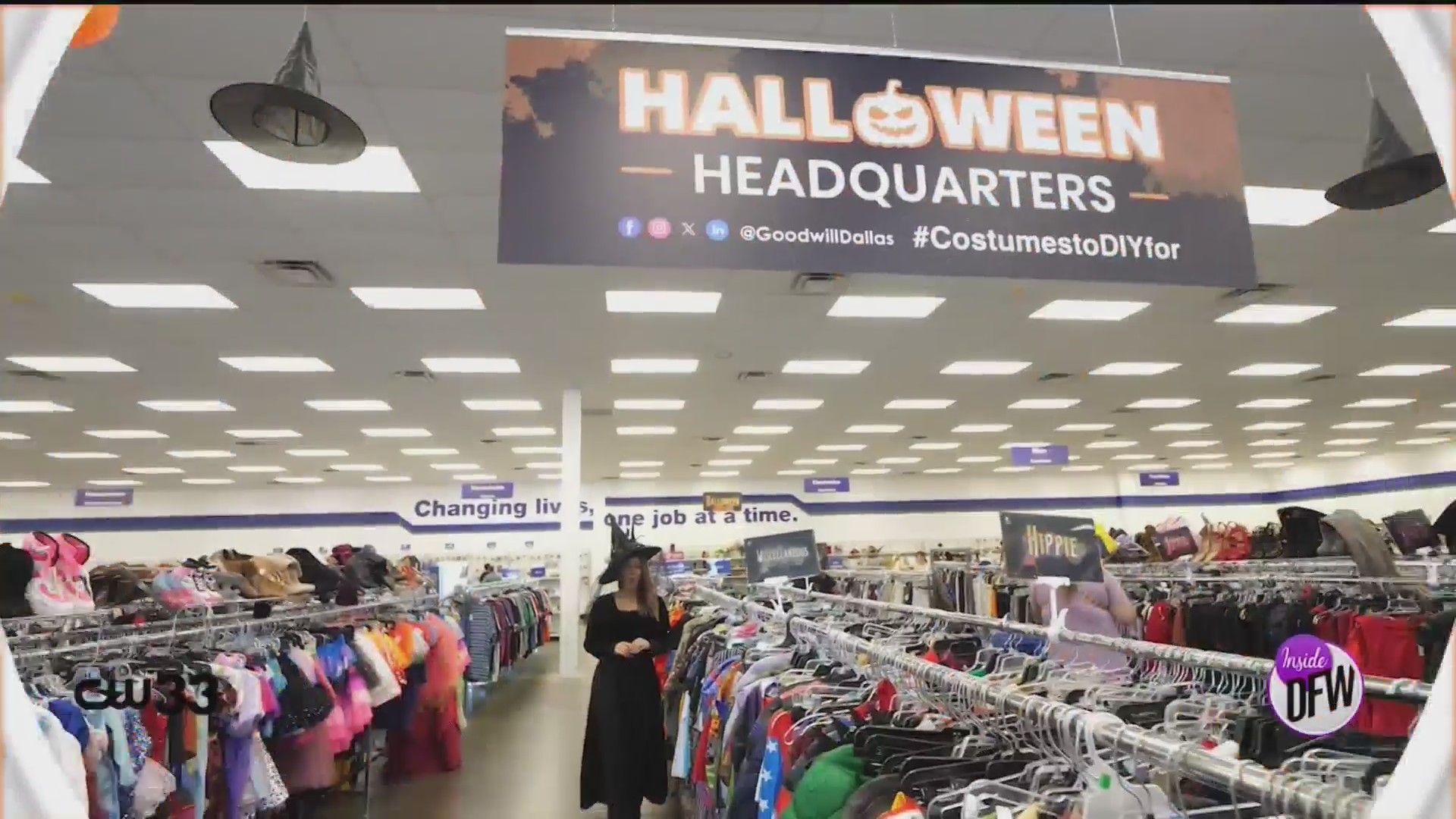 Earth and budget- friendly costumes at Goodwill Dallas – CW33 Dallas ...