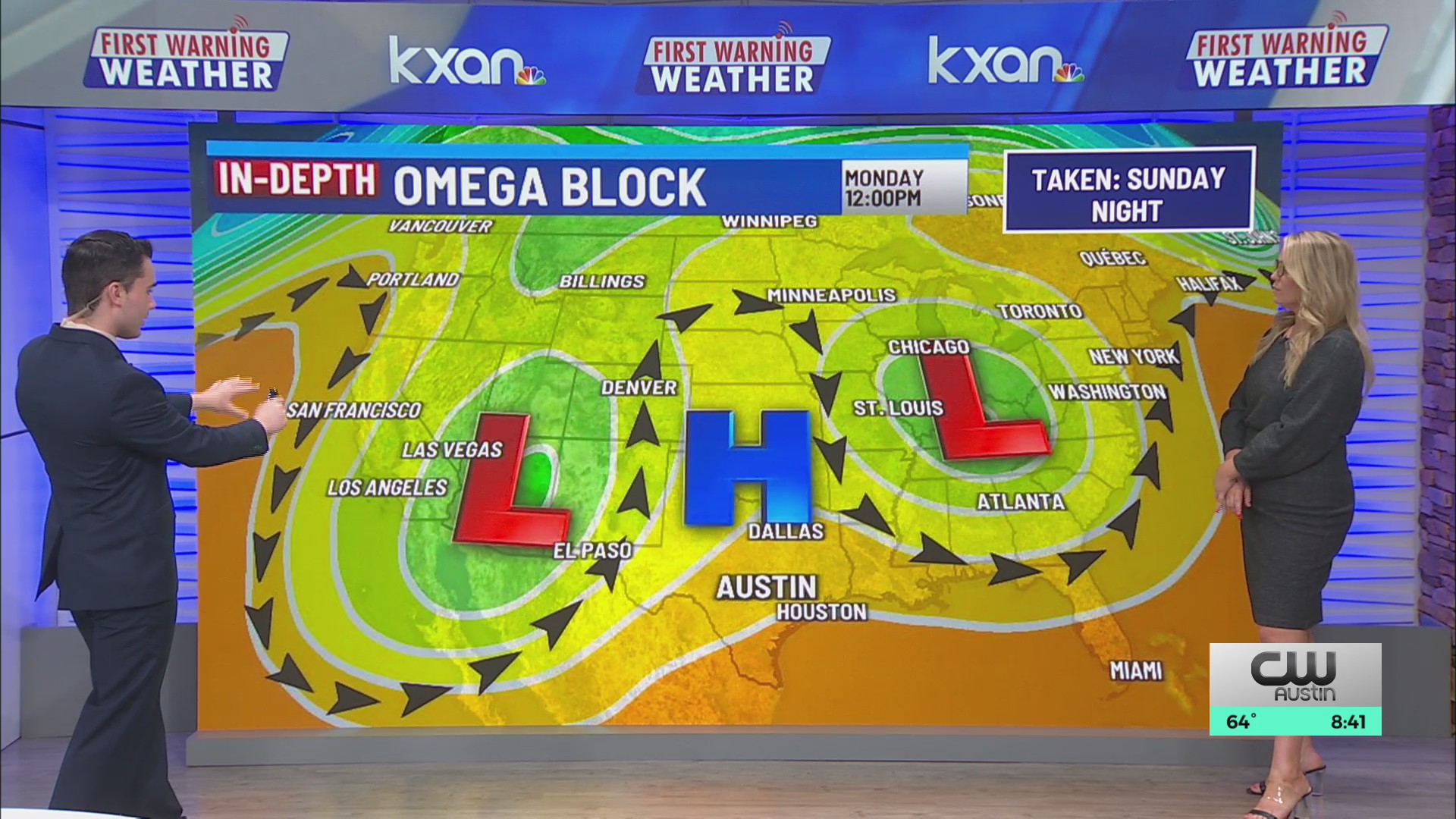 What is an ‘omega block’ and how will it affect Texas’ weather – KXAN ...