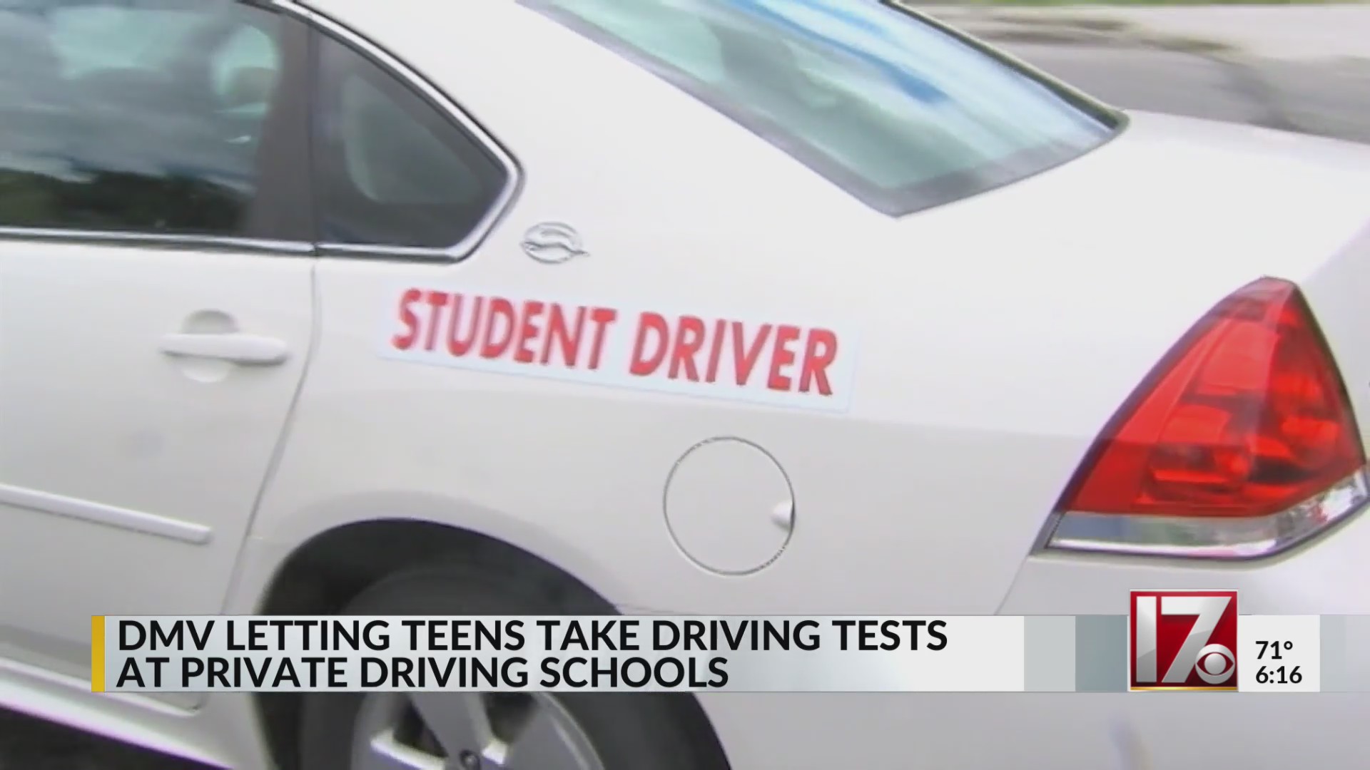NCDMV letting teenagers take driving tests at private driving schools ...
