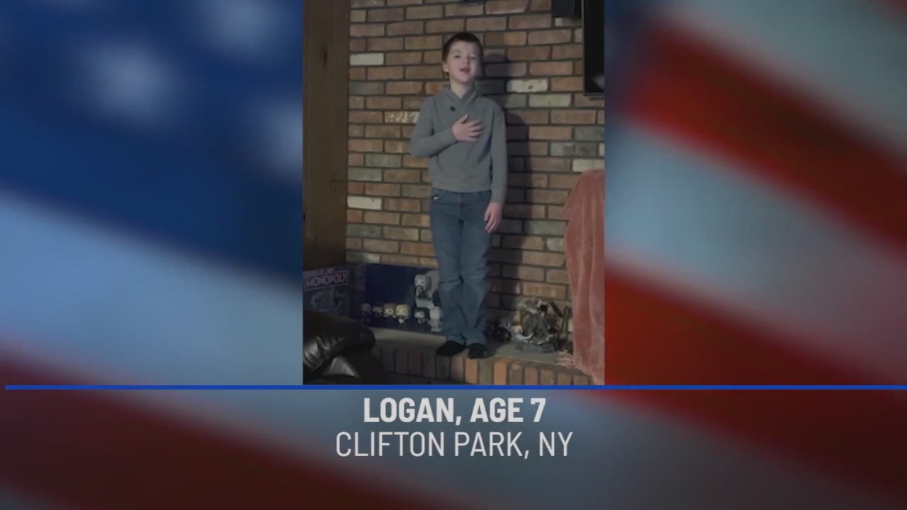 Logan gives us our daily pledge of allegiance – NEWS10 ABC