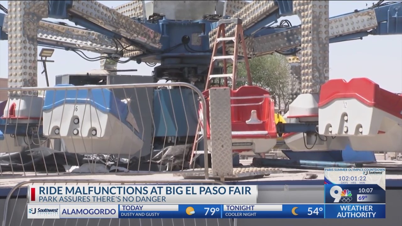 Ride malfunctions at Big Fair, no injuries – KTSM 9 News