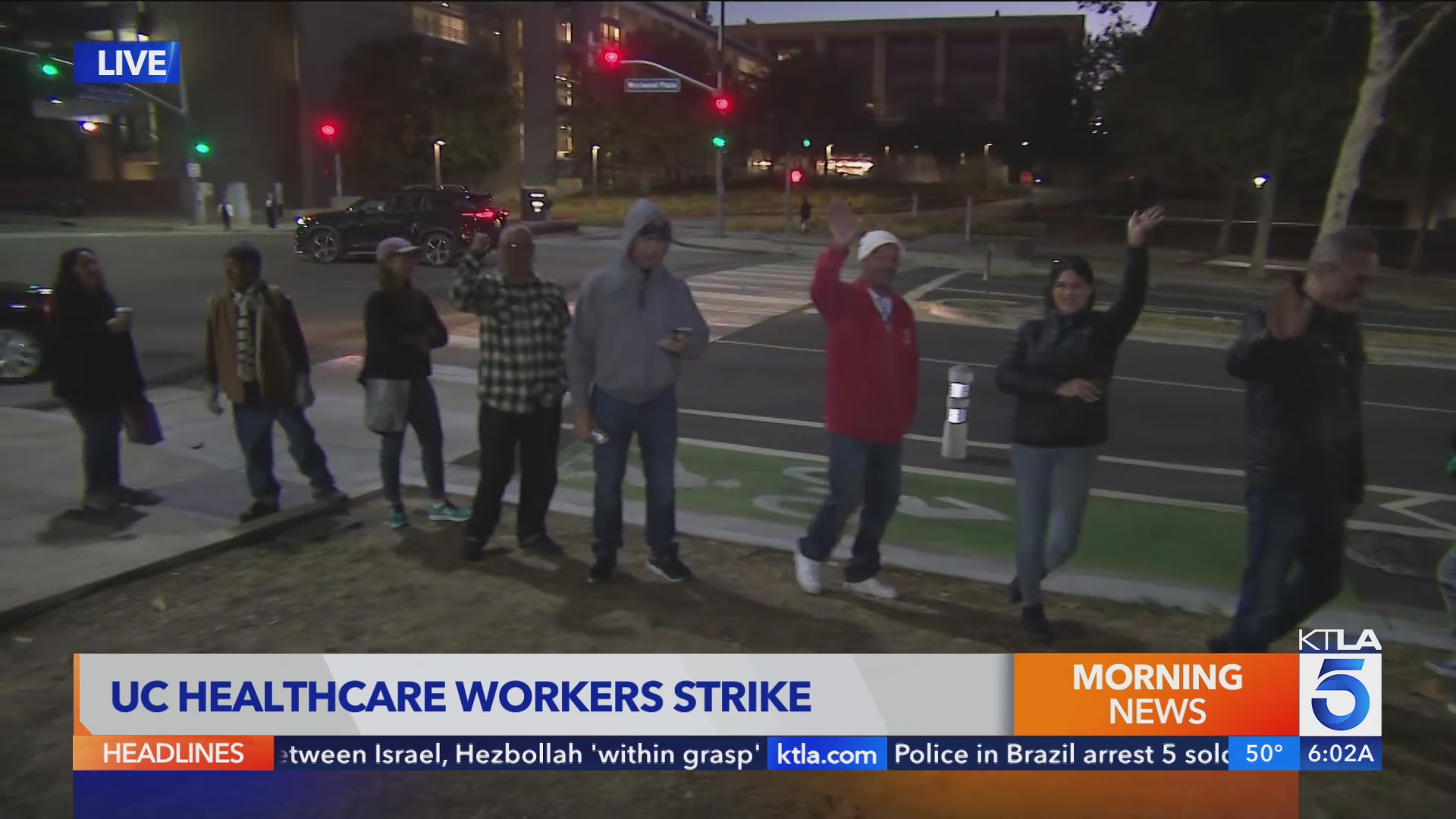 UC healthcare workers begin 2-day strike across California – KTLA