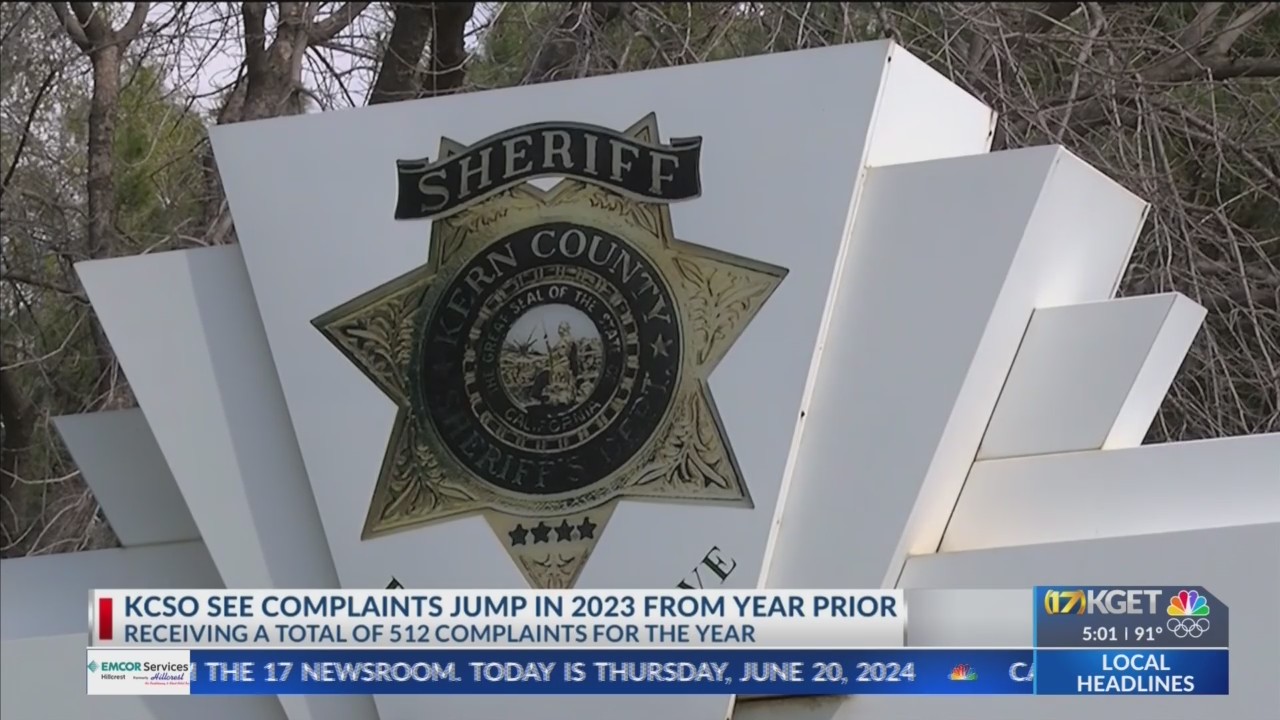 KCSO sees increased number of complaints in 2023: report – KGET 17 News