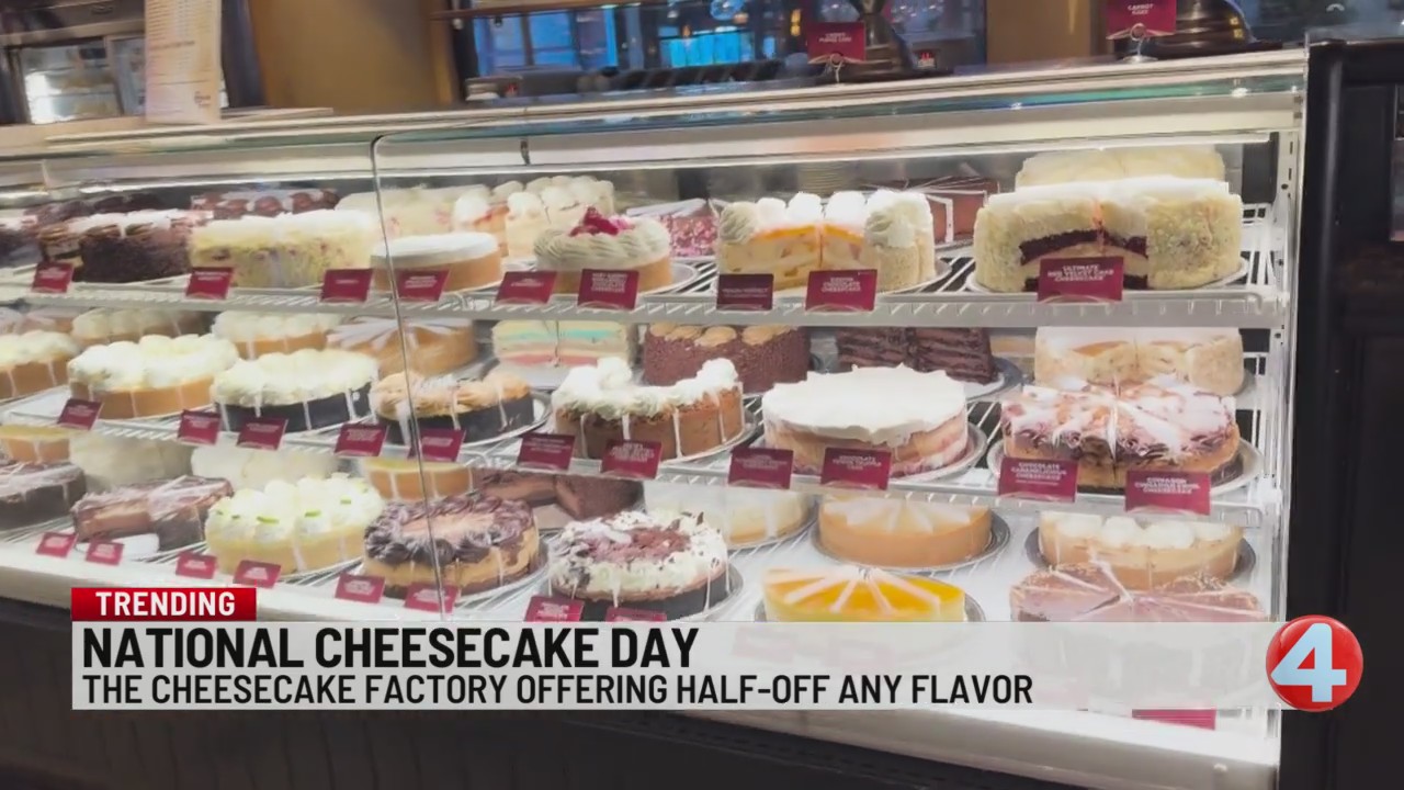 Cheesecake Factory offering half-off for National Cheesecake Day – News ...