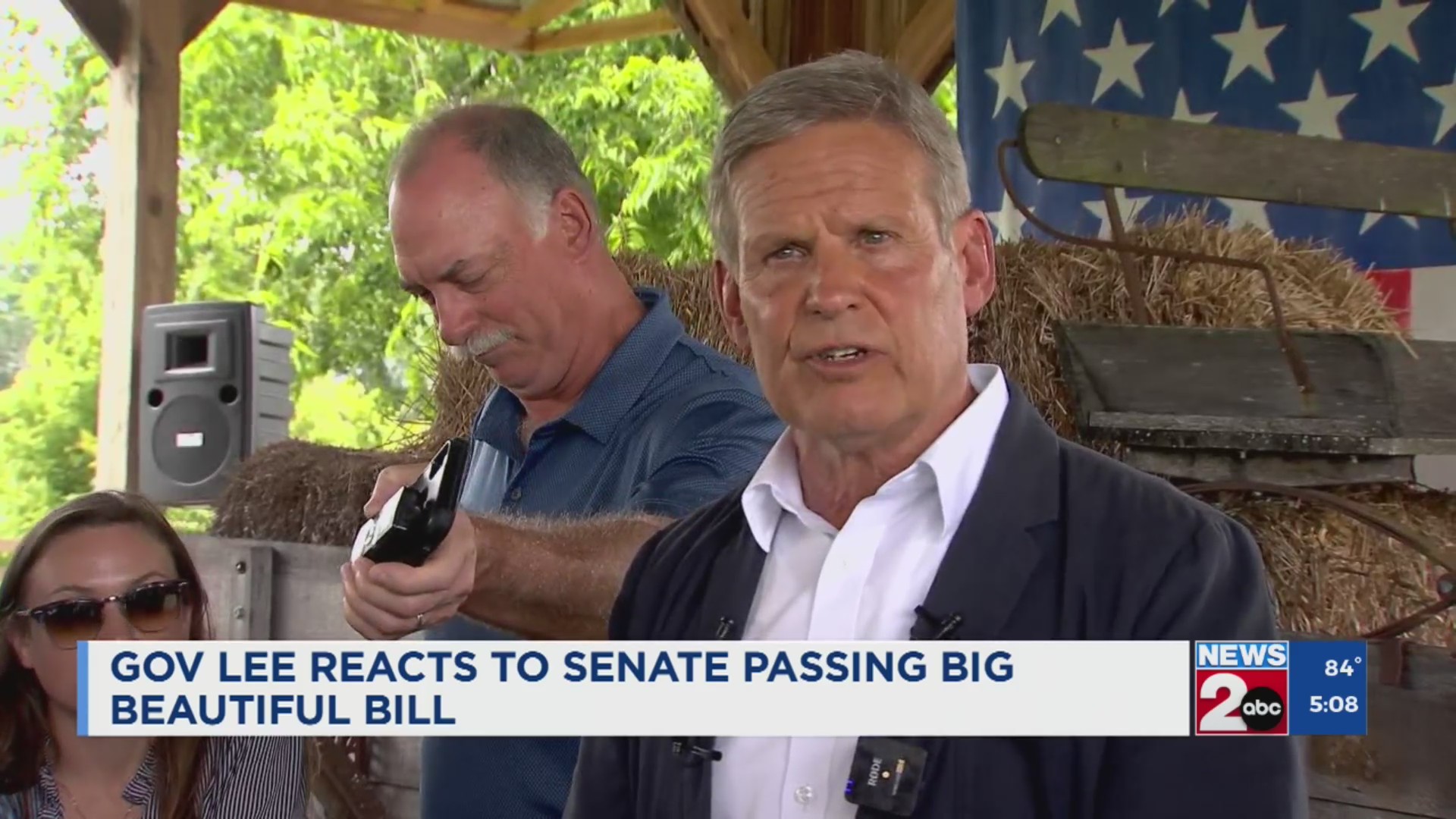 Gov. Bill Lee reacts to the Senate’s passage of the ‘Big, beautiful ...