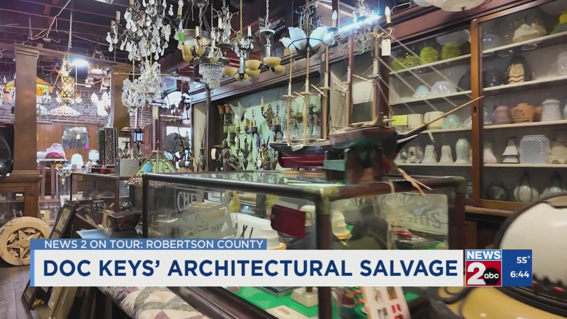 Doc Keys’ Architectural Salvage in Springfield, TN – WKRN News 2