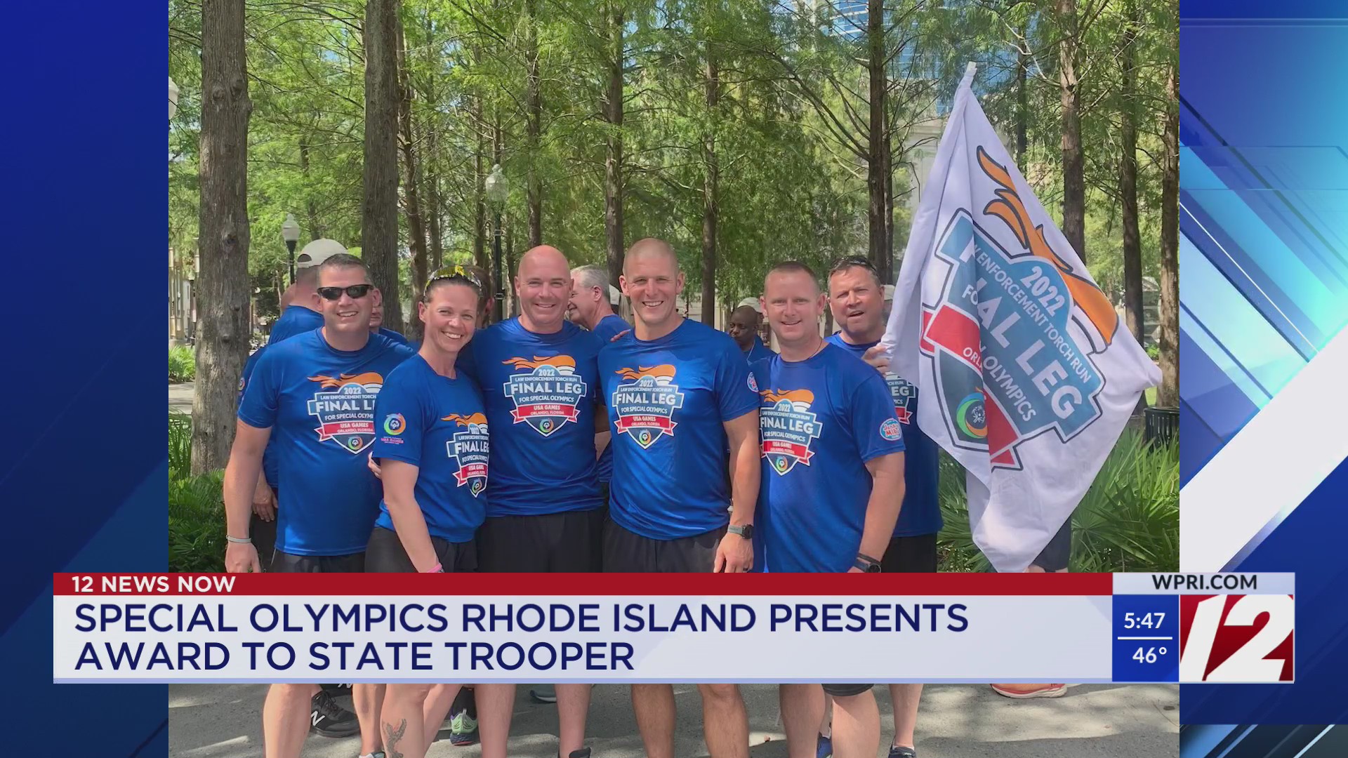 RI State Police trooper honored by Special Olympics RI – WPRI.com