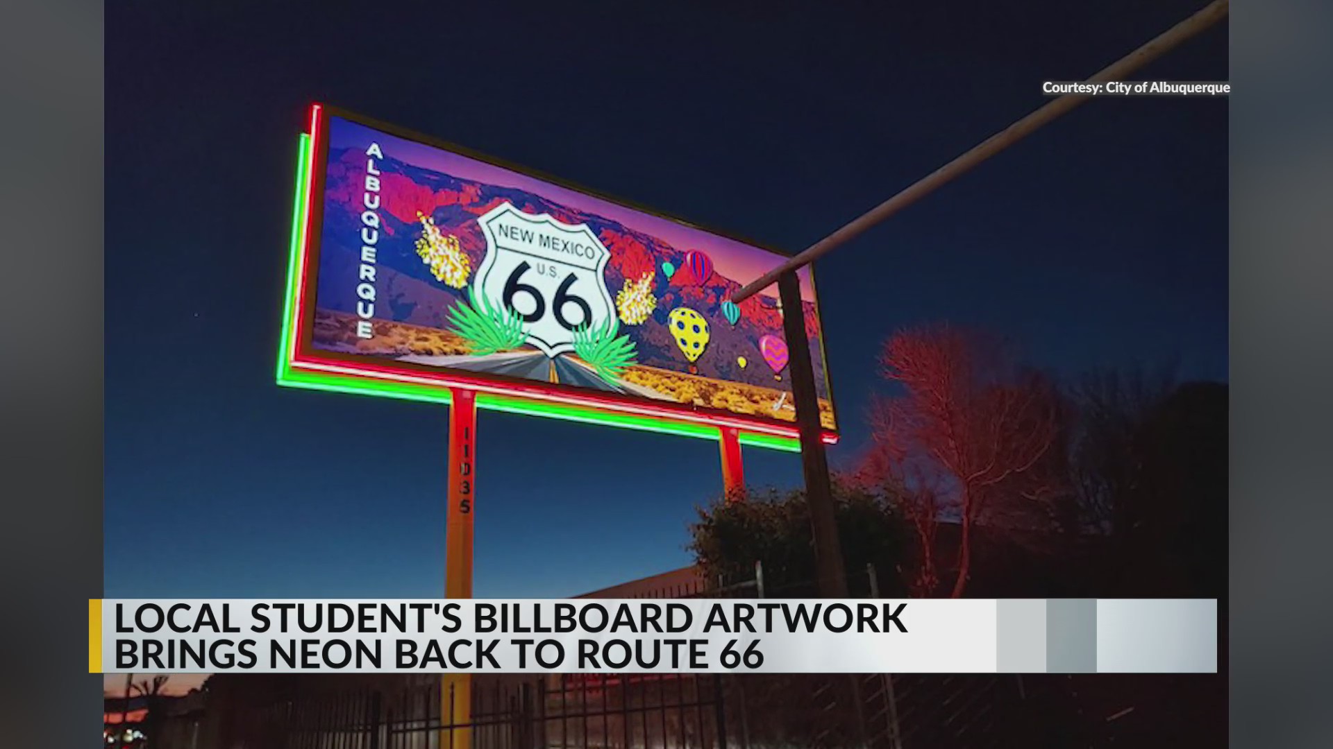 Highland High alumna brings neon to Route 66 in Albuquerque with ...