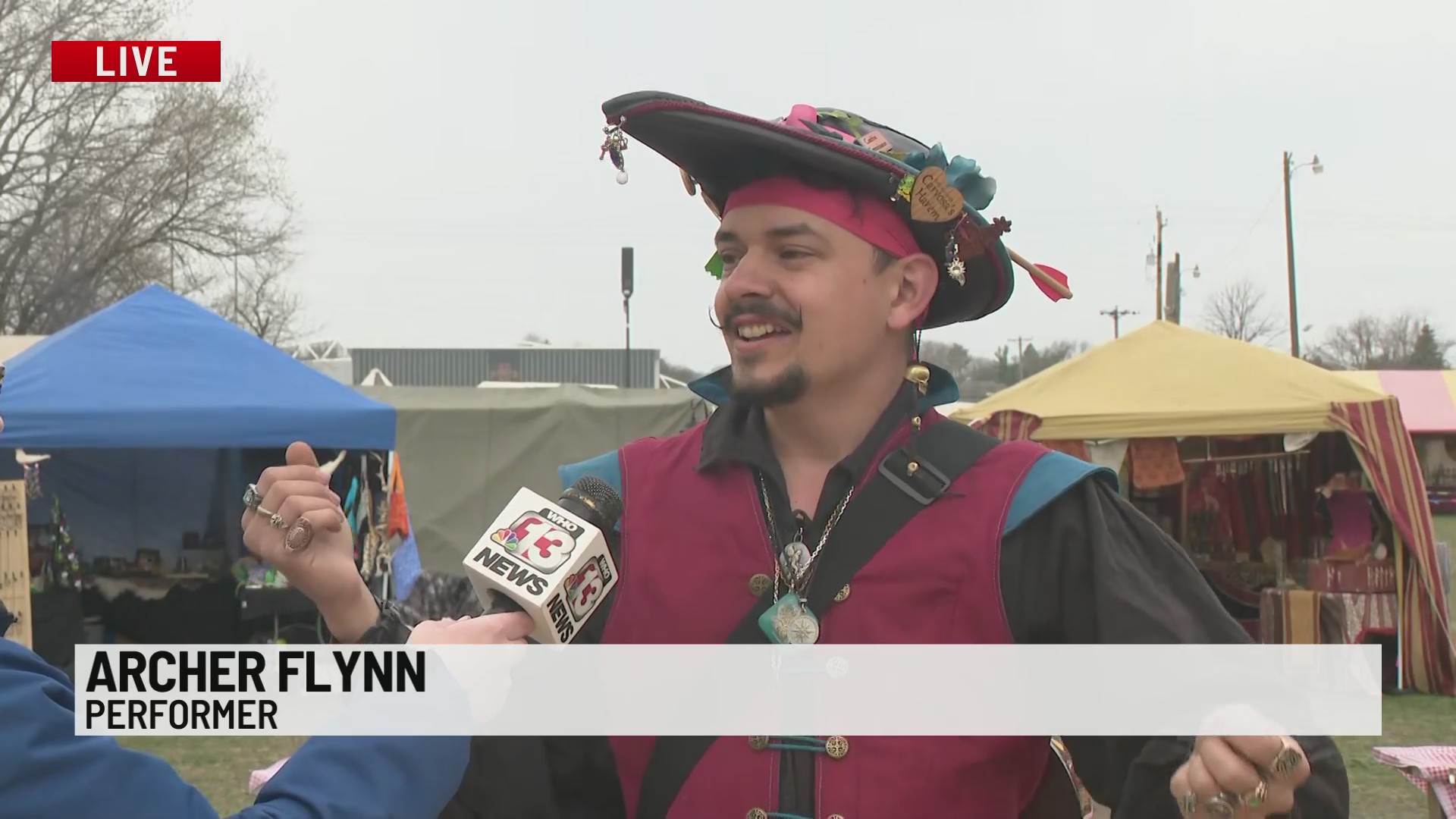 Archer Flynn at the Ames Renaissance Faire – who13.com