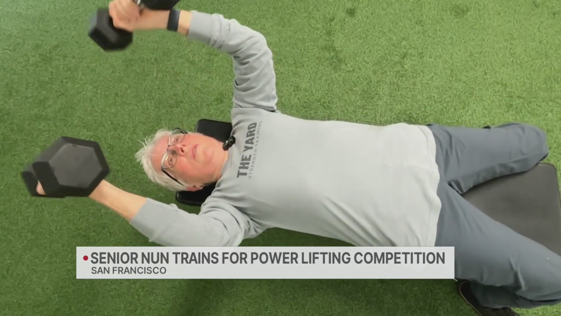 72-year-old powerlifting nun from SF preparing for first competition ...