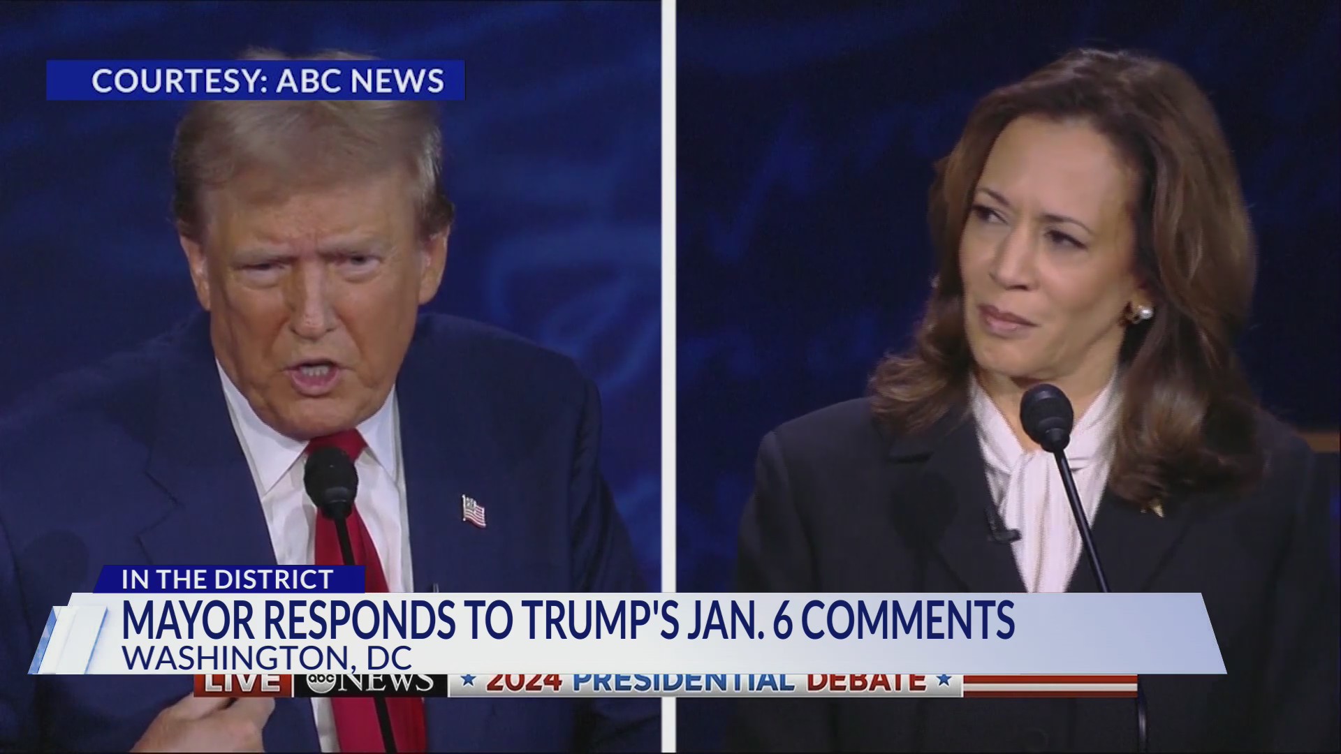 Bowser responds to former President Trump’s debate comments about ...