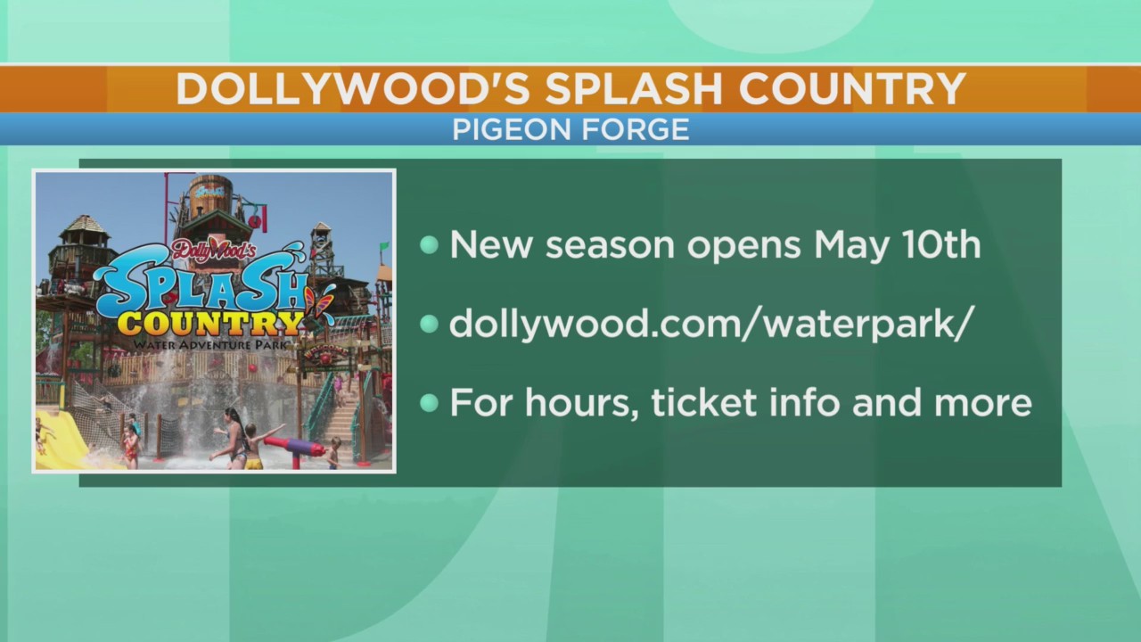 Daytime Tri-Cities LIVE at Dollywood’s 40th anniversary (Splash Country ...