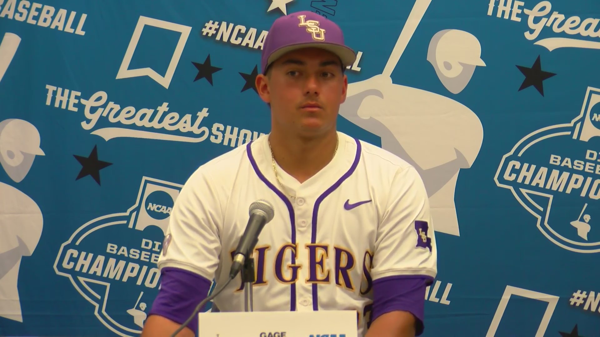 Jay Johnson talks about LSU baseball win against Wofford Terriers in ...
