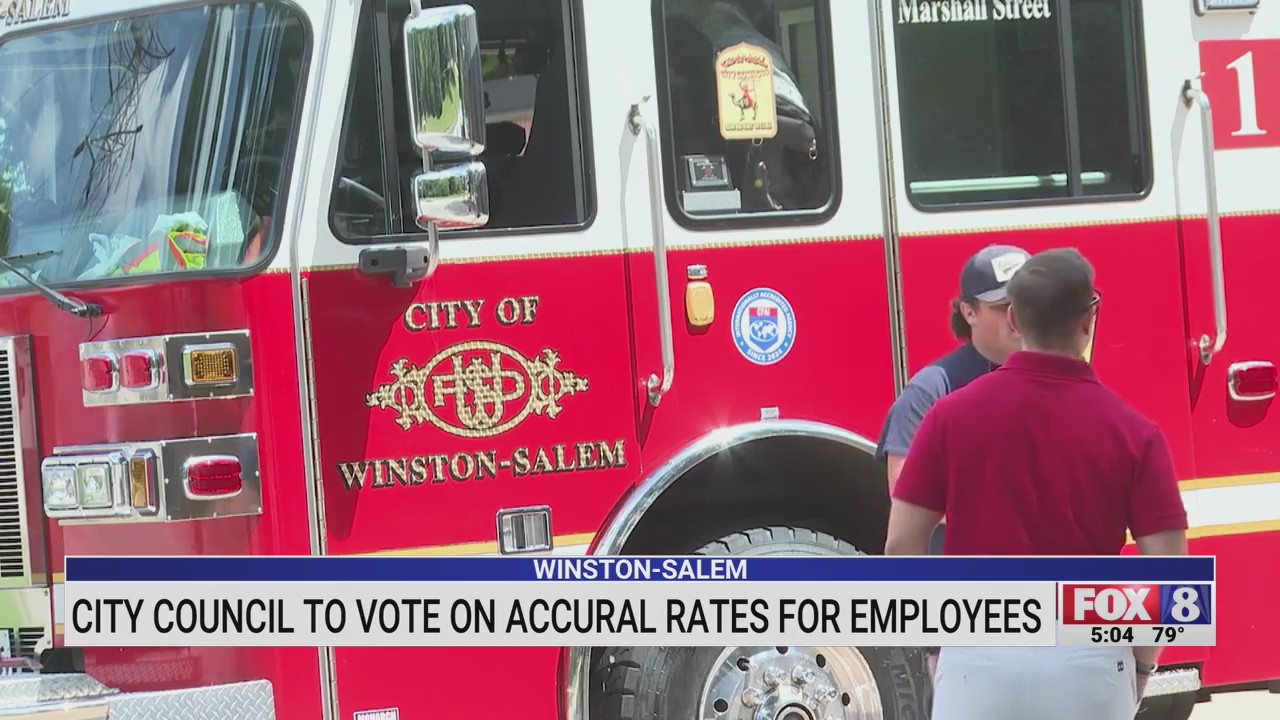 Winston-Salem may cut vacation, sick time for firefighters – FOX8 WGHP