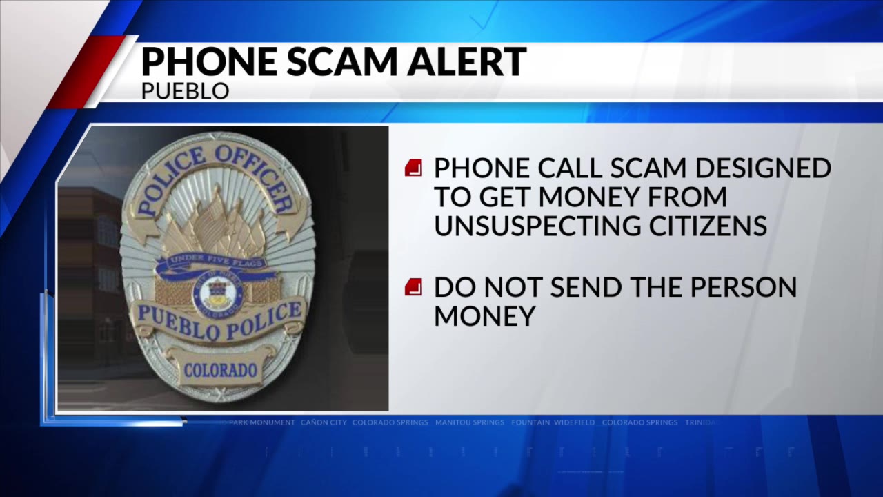 Pueblo police warn of kidnapping phone scam – FOX21 News Colorado