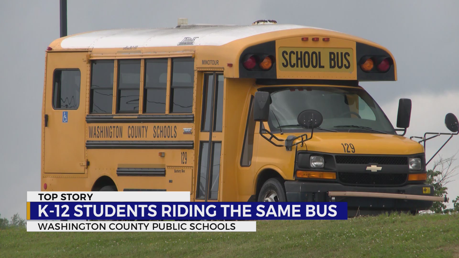 K-12 grades on same bus for Washington County Schools next school year ...