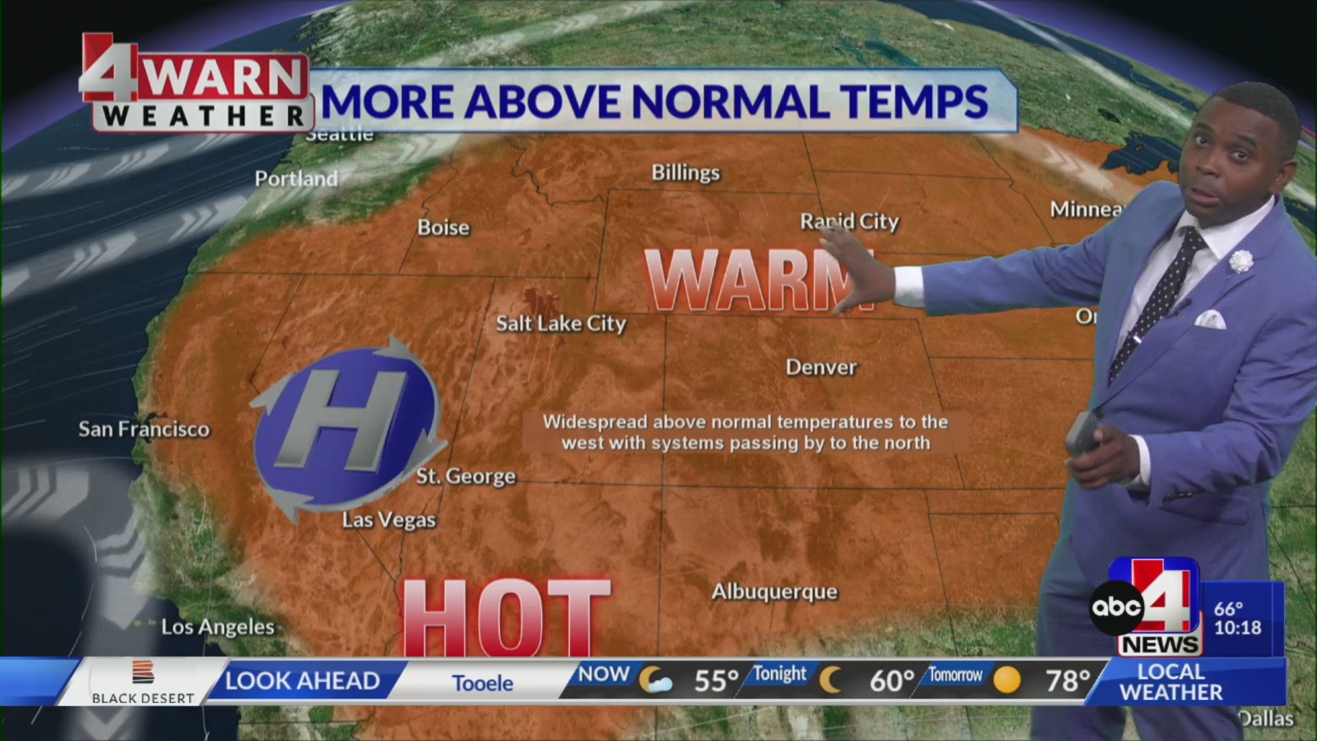 Utah continues flirting with record-high temperatures, isolated ...