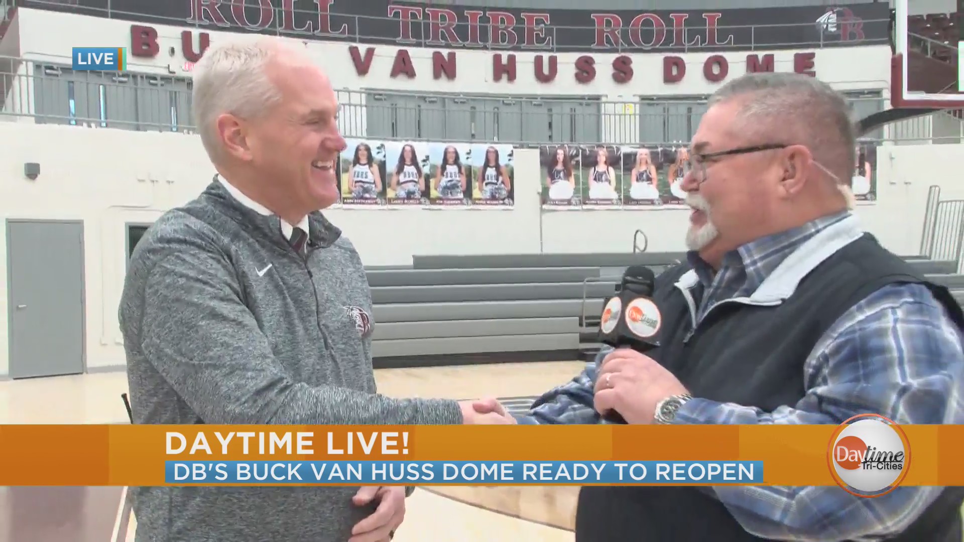 Daytime LIVE: Checking out the renovated Buck Van Huss Dome-Part 4 ...