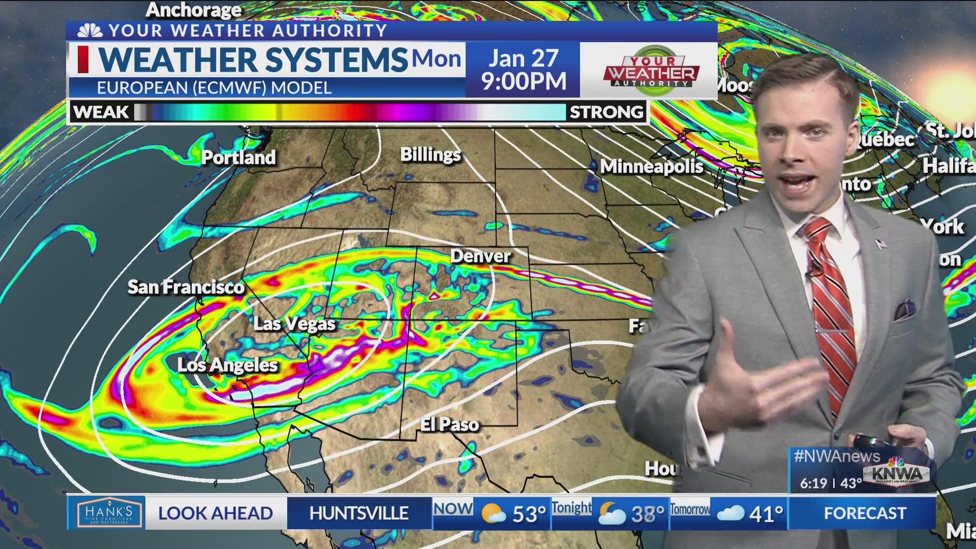 Evening Forecast | Jan. 25, 2025 – KNWA FOX24