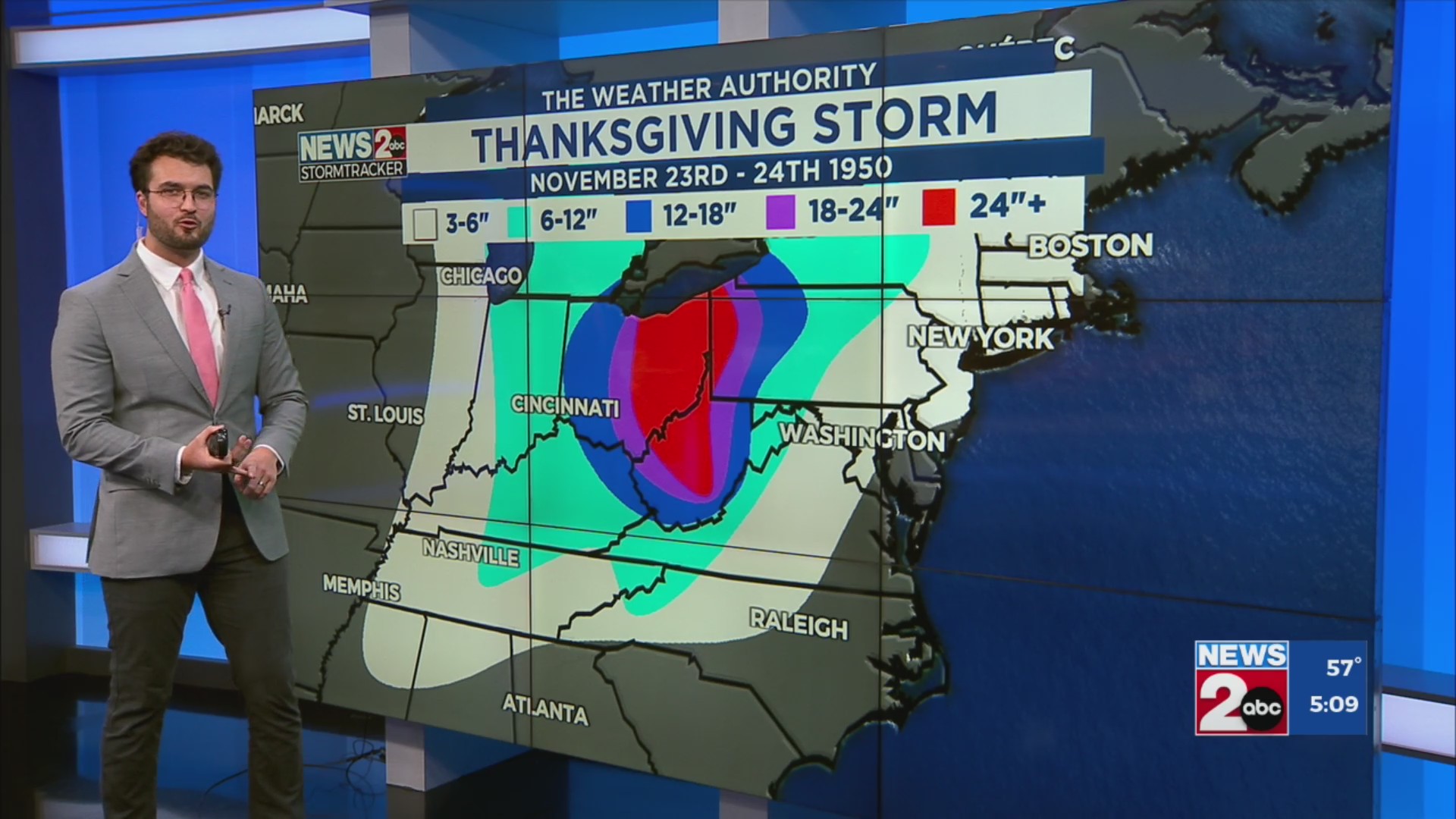 Thanksgiving weather in Middle Tennessee through the years – WKRN News 2