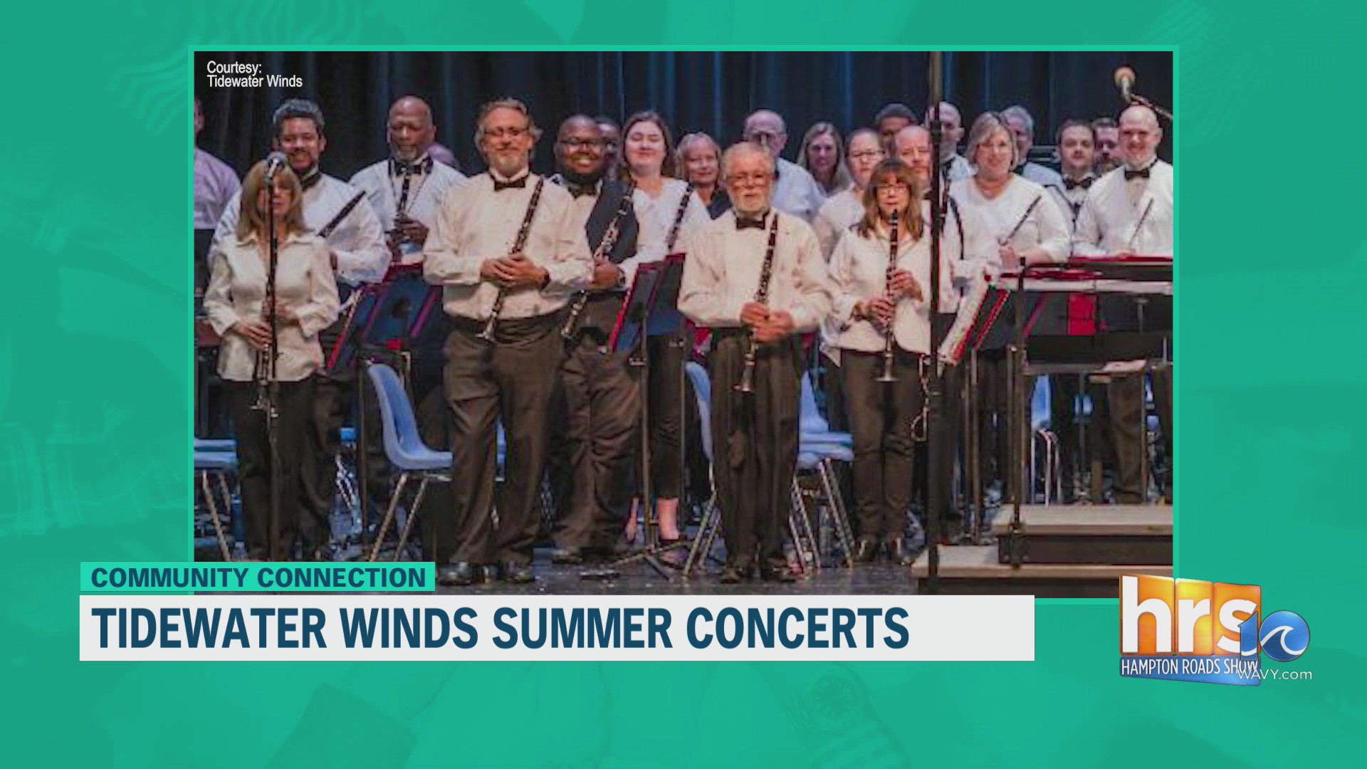 Community Connection: Tidewater Winds Summer Concerts – WAVY.com
