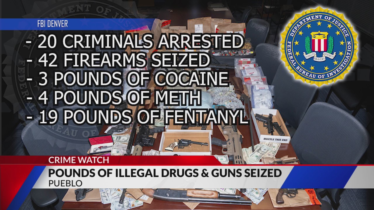 FBI: Over a dozen pounds of drugs seized in operation – FOX21 News Colorado