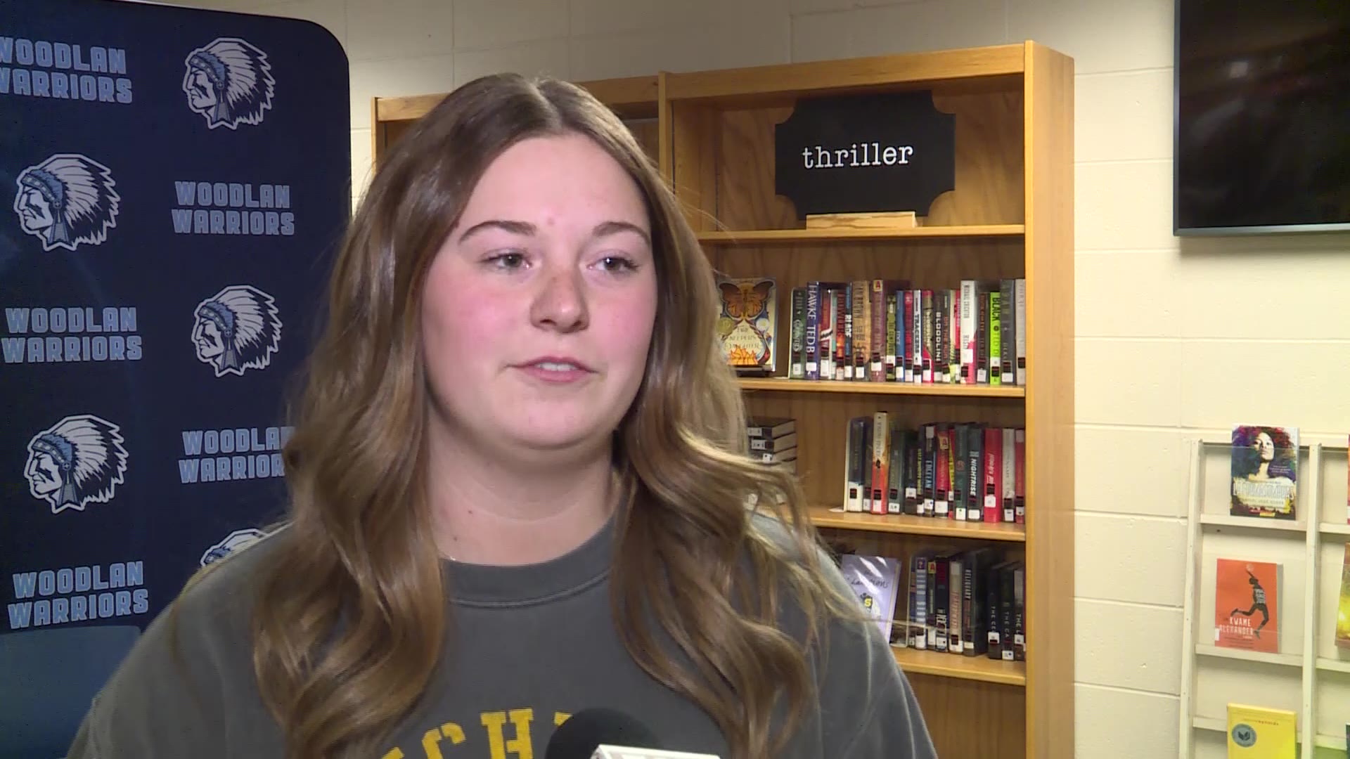 Lillian Riley of Woodlan HS full interview on signing with Manchester ...
