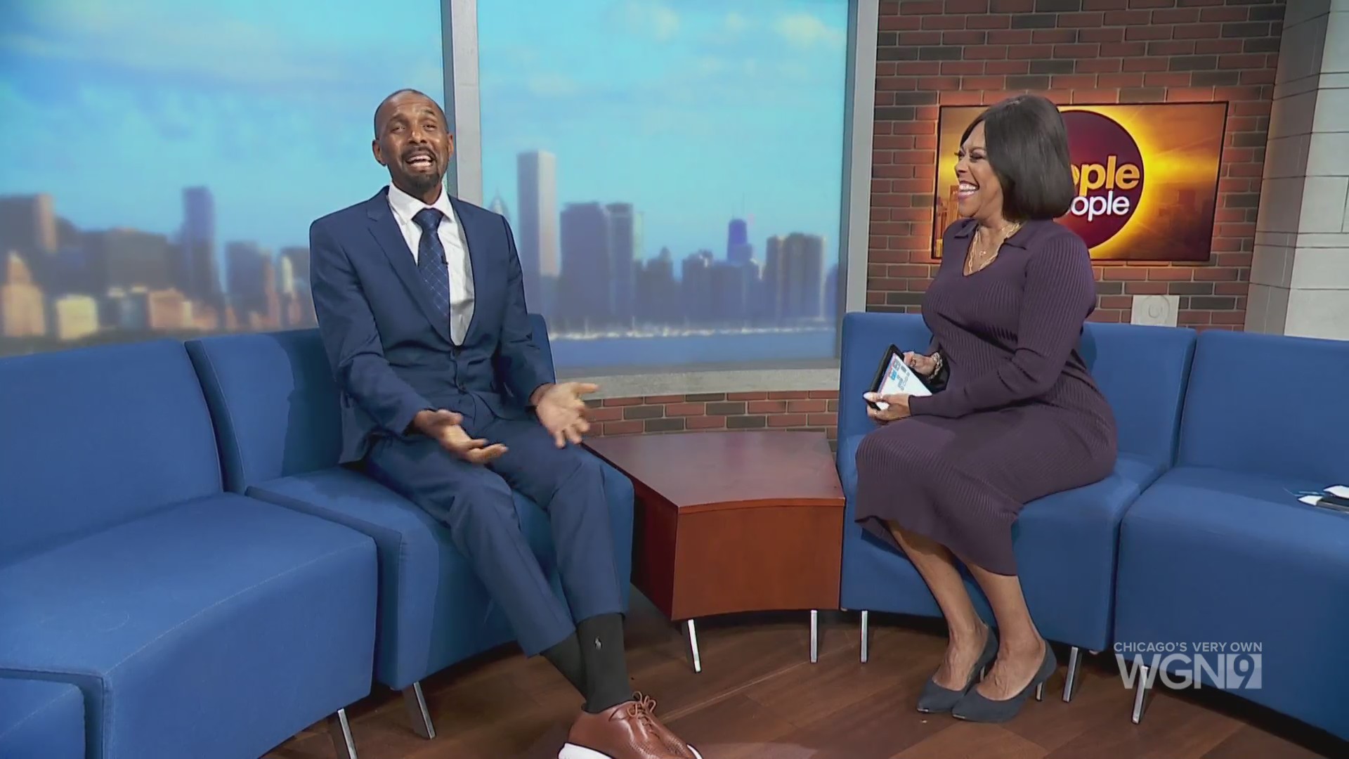 WGN People to People – Comedian and actor T’Shaun Barrett, star of “Not ...