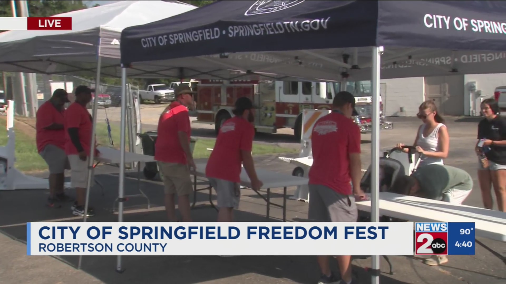 City of Springfield hosts Freedom Fest – WKRN News 2