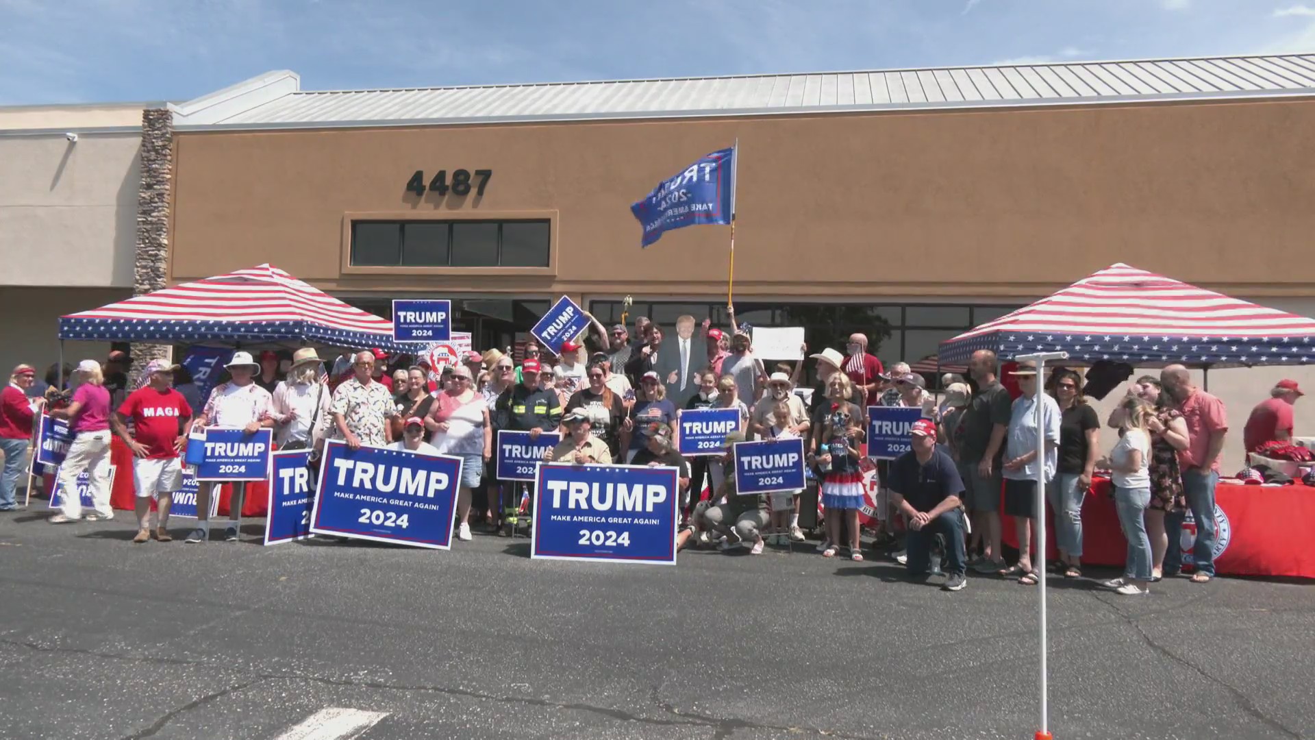 Columbia County Republican Party host Trump Solidarity Rally – WJBF