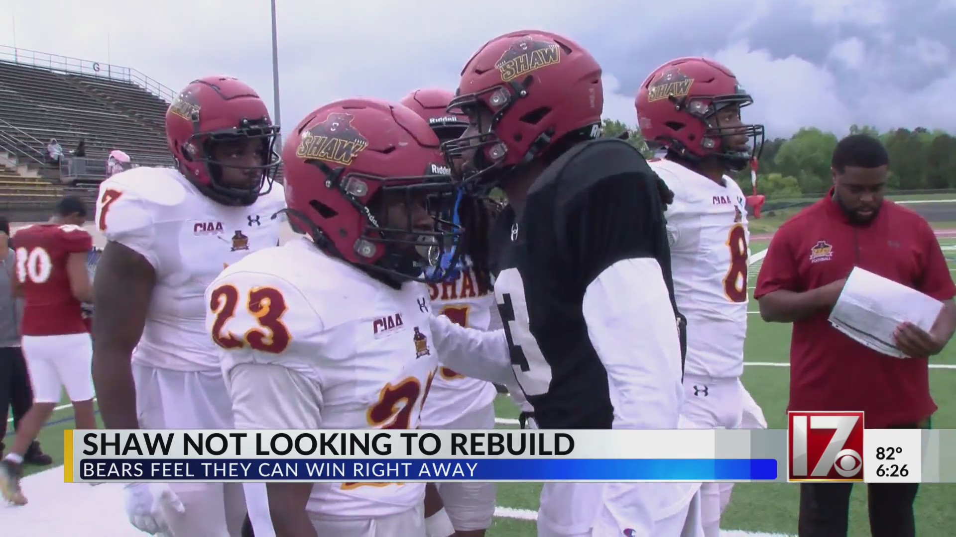Shaw Bears wrap up spring football with small roster – CBS17.com
