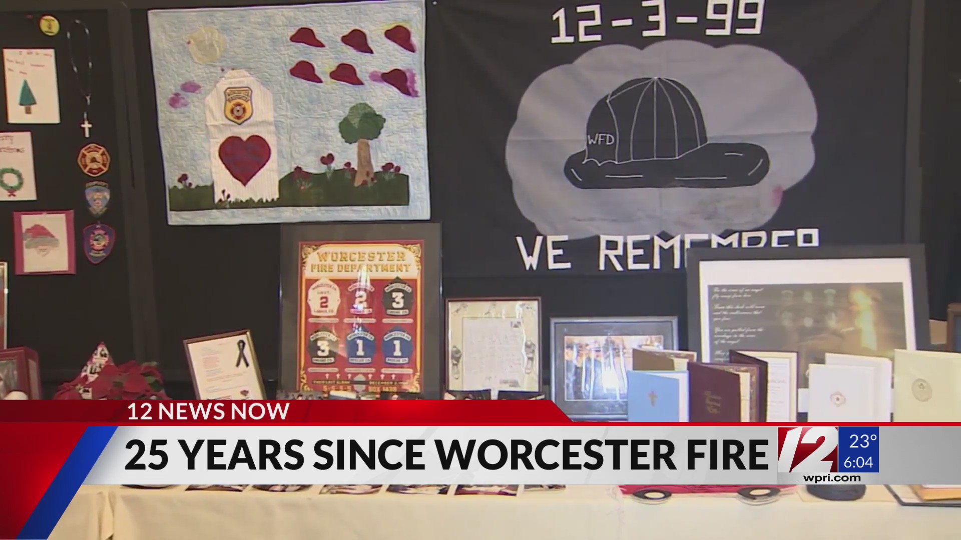 Worcester remembers 6 fallen firefighters 25 years later – WPRI.com