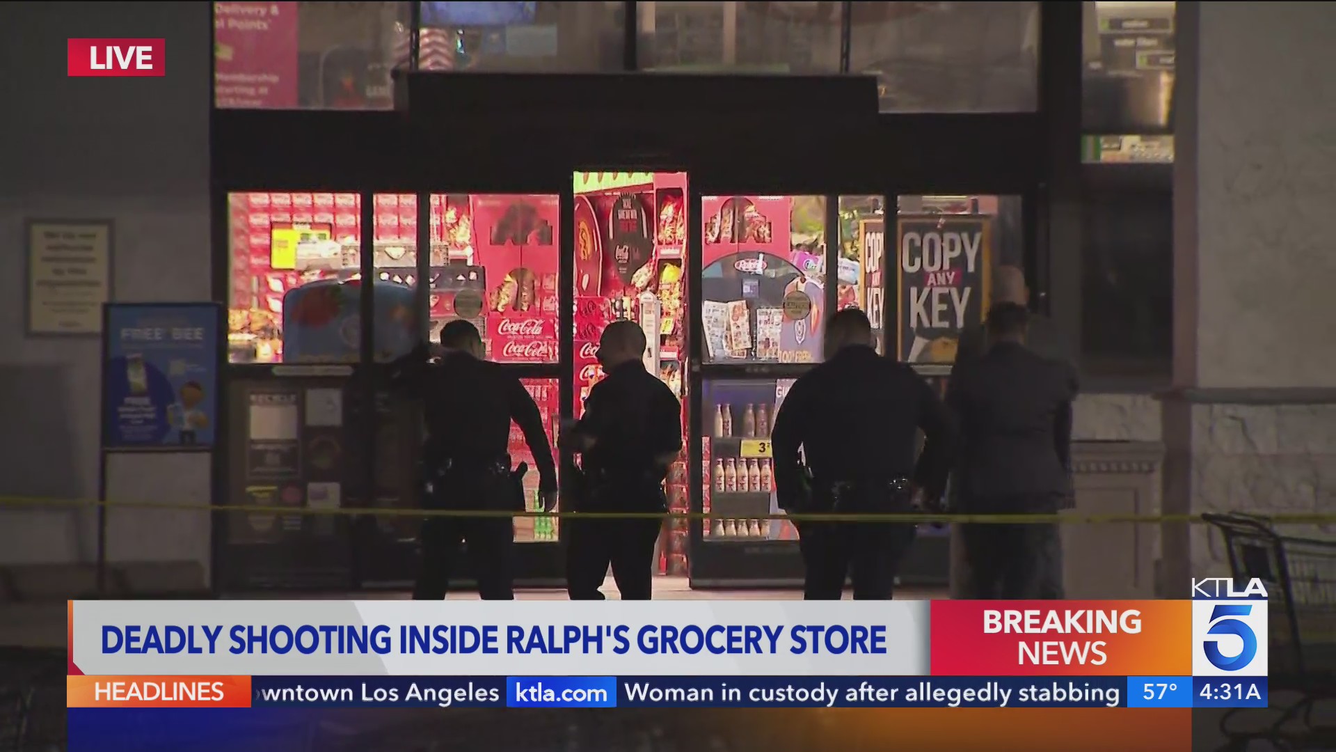 1 Dead 1 Hospitalized After Fight At L A Grocery Store Escalates Into
