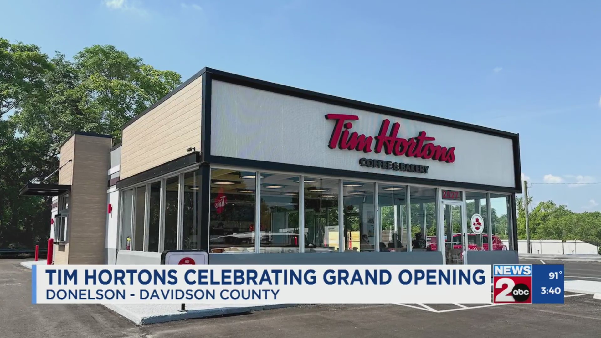 Tim Hortons celebrating grand opening in Donelson – WKRN News 2