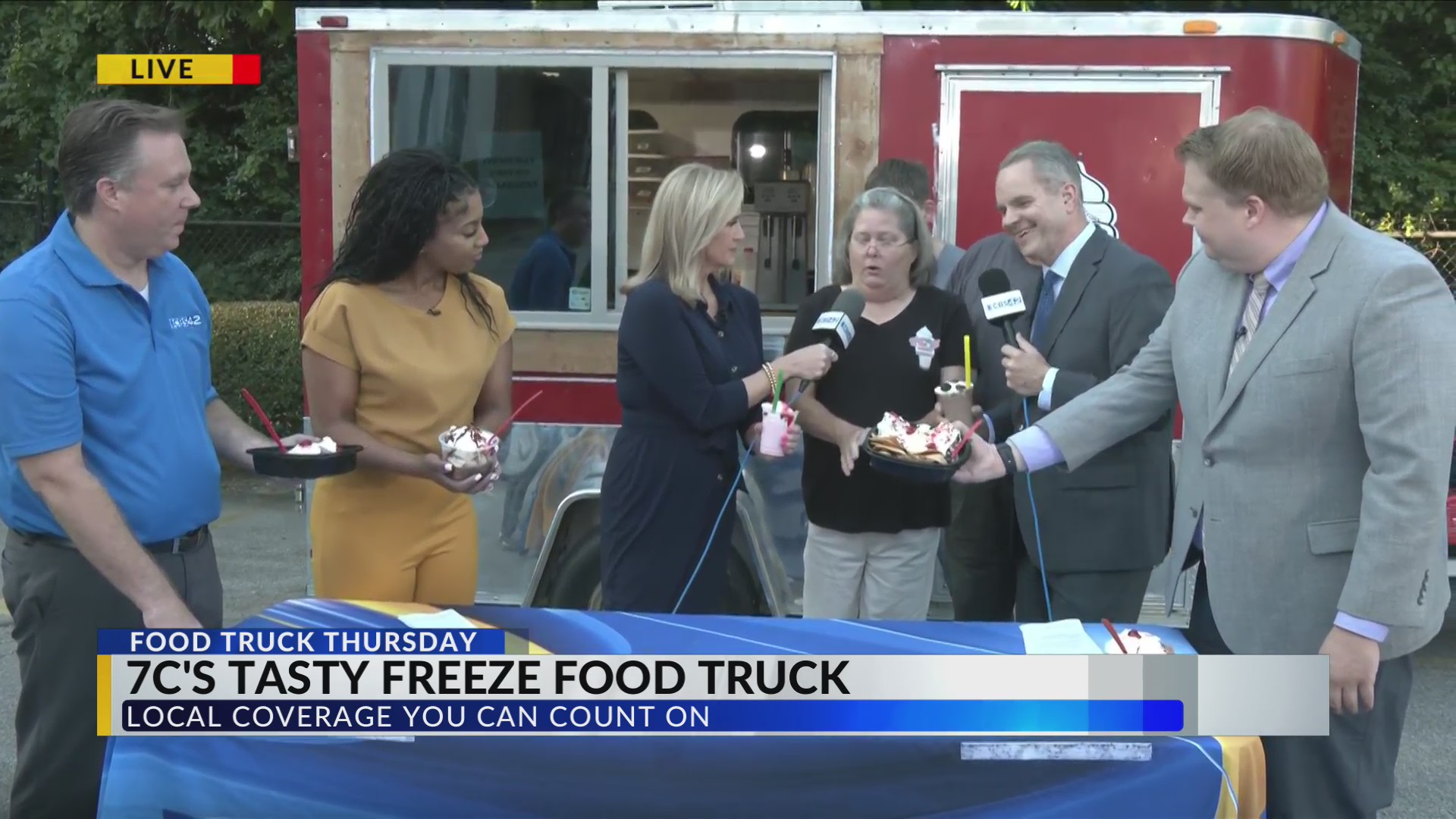 Food Truck Thursday: 7C’s Tasty Freeze Food Truck Part 2 – CBS 42