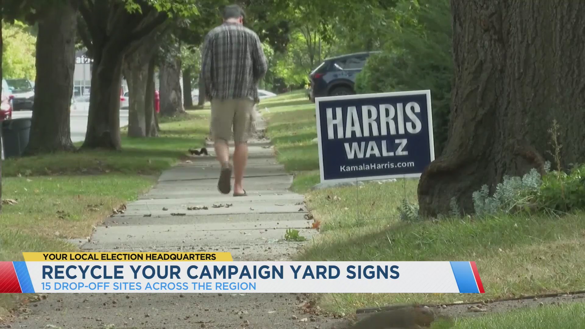 St. Louis region partner to recycle campaign yard signs – FOX 2