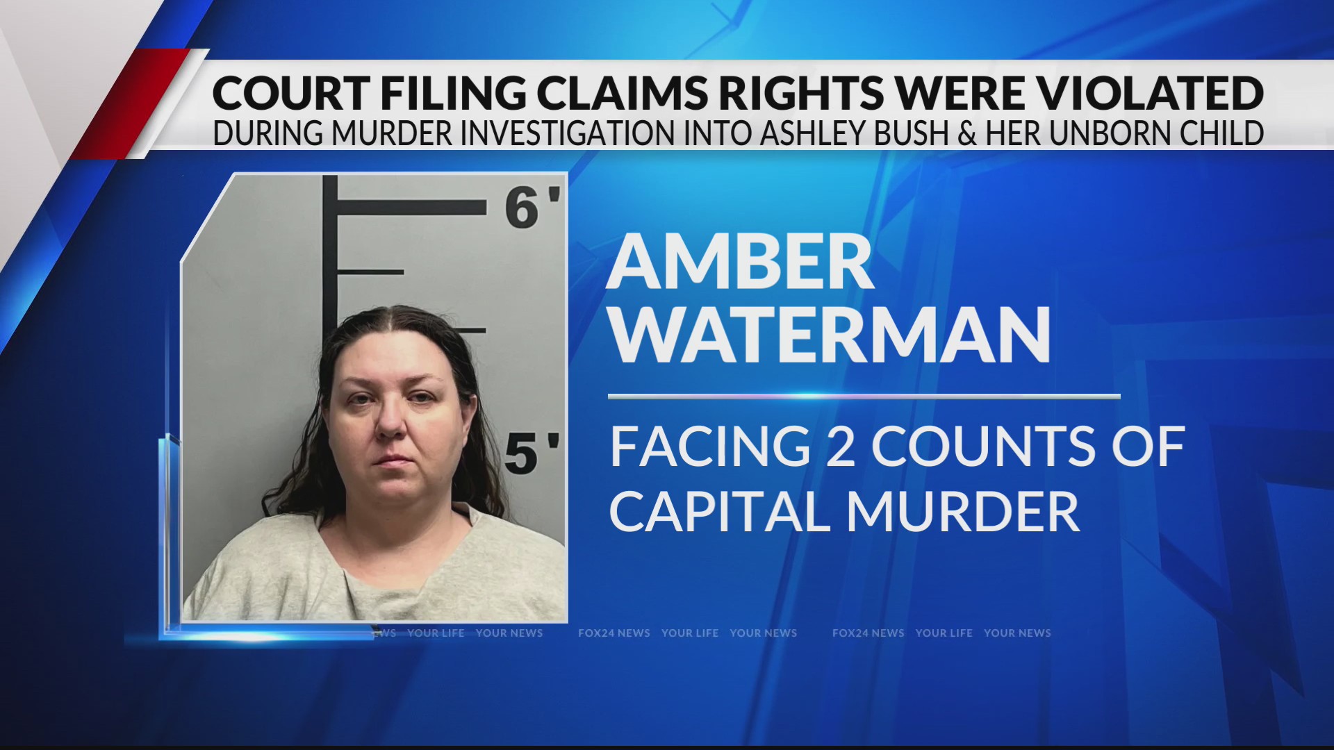 Court filing claims Amber Waterman’s rights were violated during murder ...